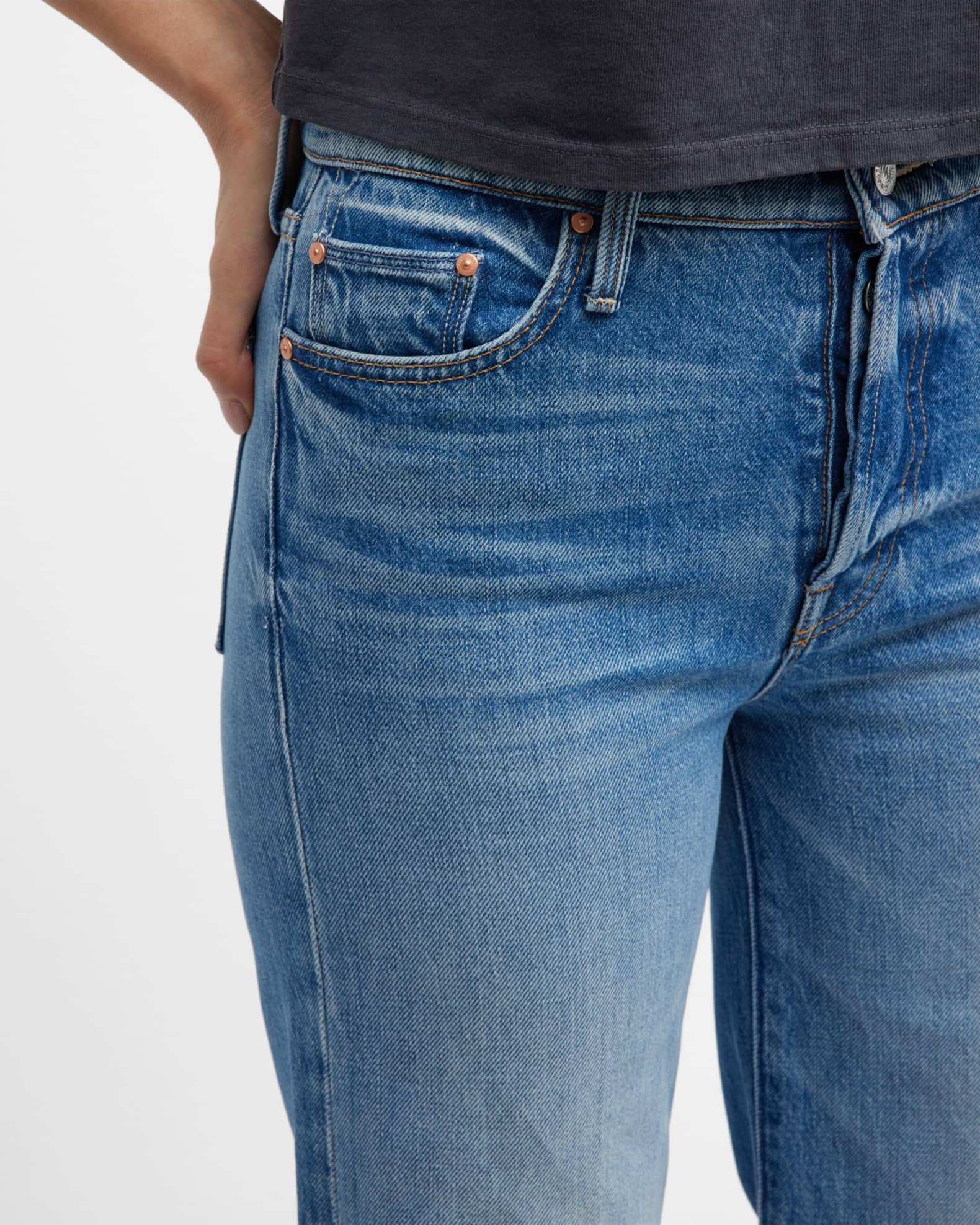 MOTHER The Tomcat Roller Jeans | Neiman Marcus