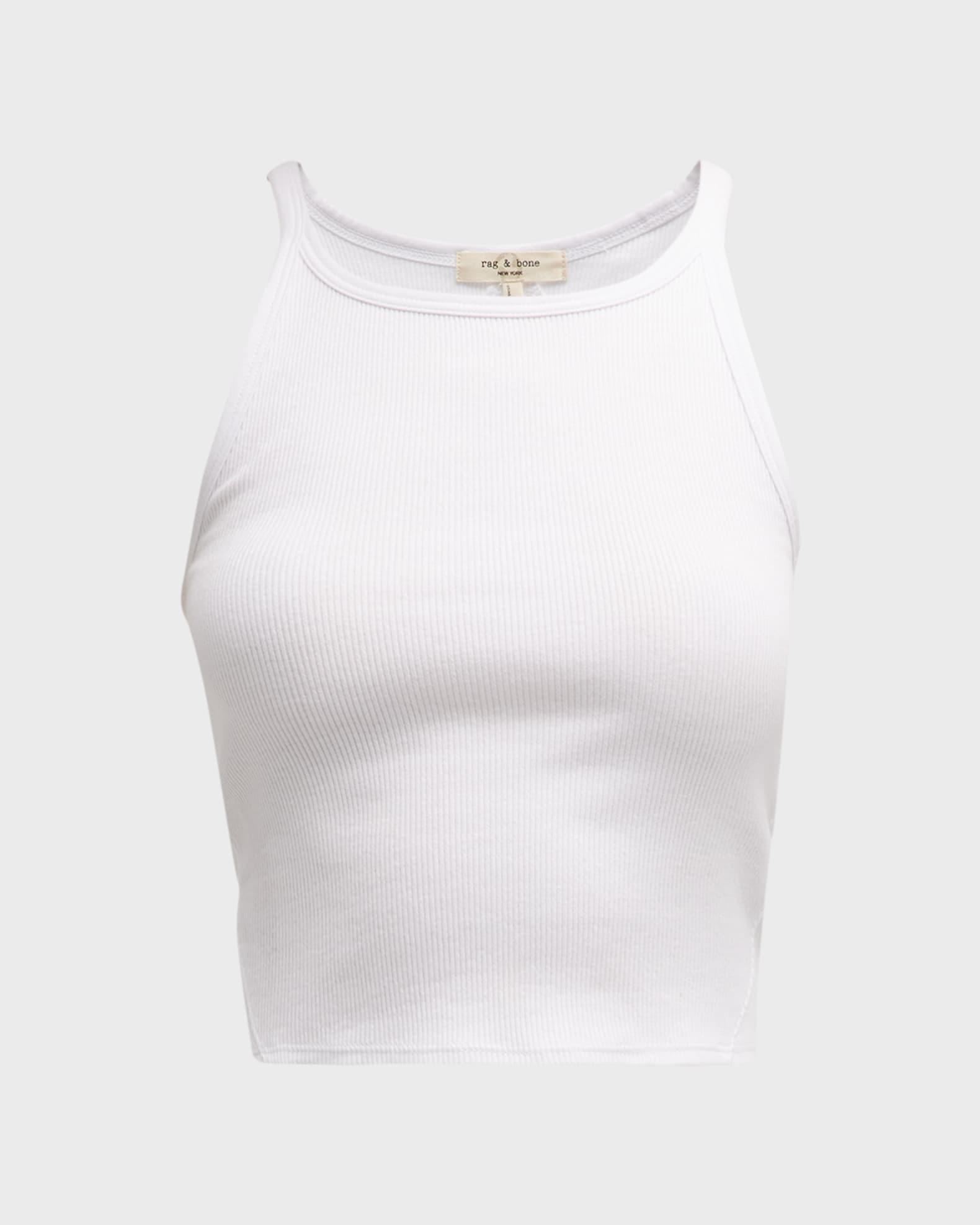 Rag & Bone The Essential Ribbed String Tank Top | Neiman Marcus