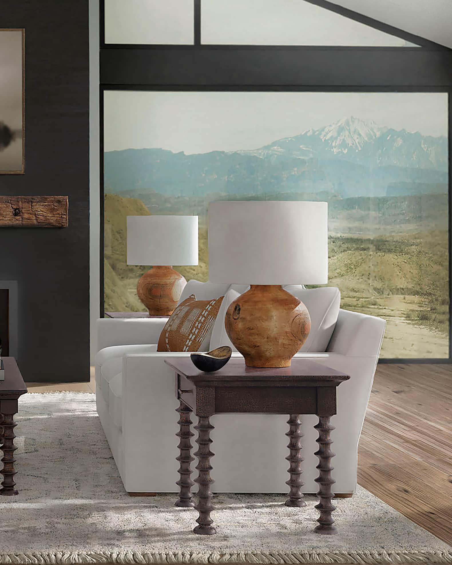 Hooker Furniture Big Sky Turned End Table | Neiman Marcus