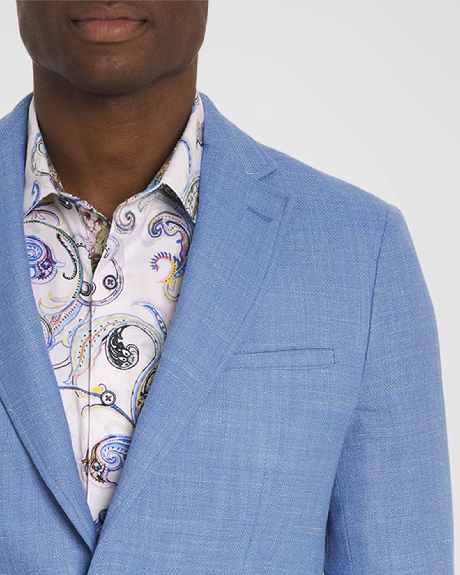 Robert Graham Men's Sheedy Solid Sport Coat | Neiman Marcus
