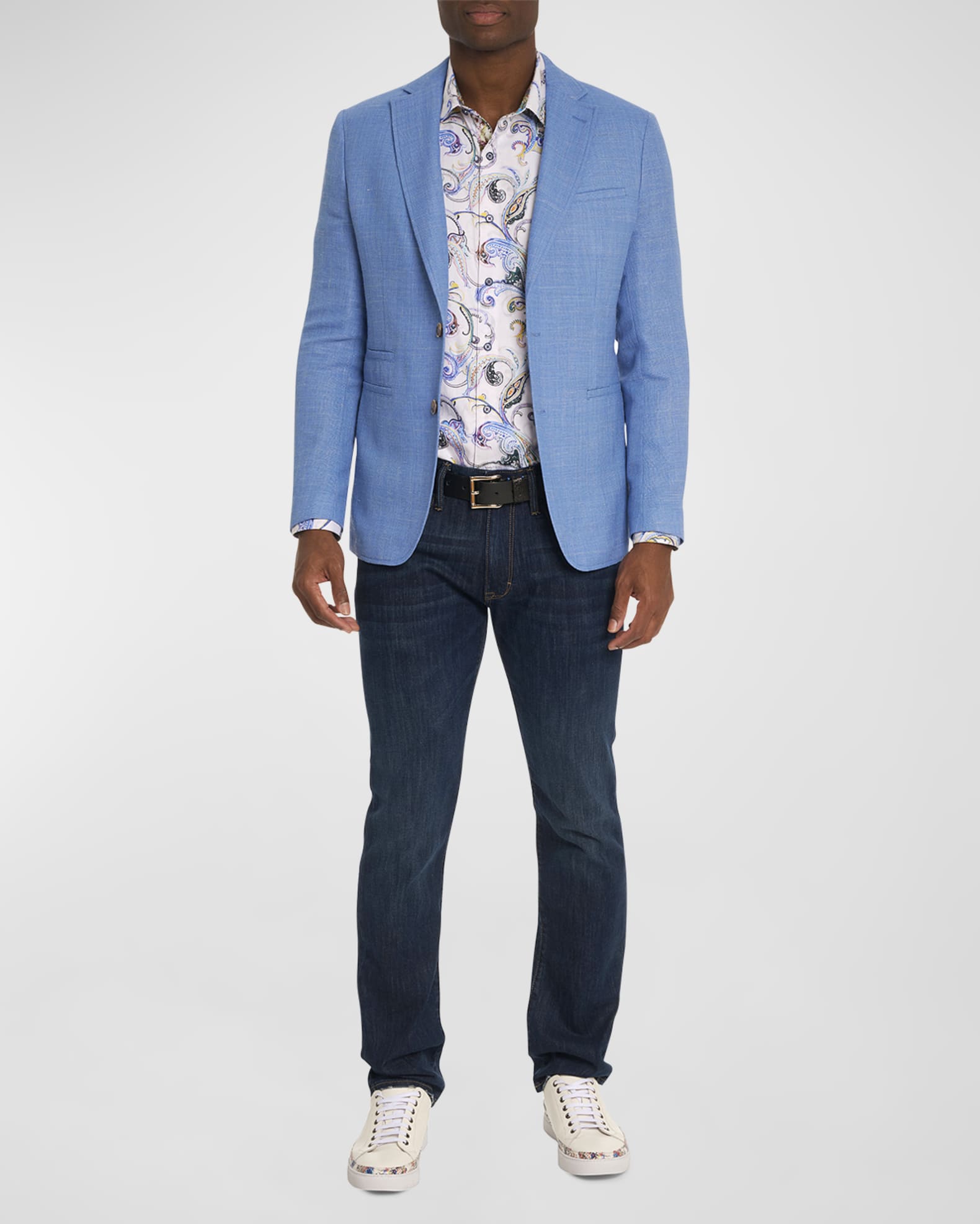 Robert Graham Men's Sheedy Solid Sport Coat | Neiman Marcus