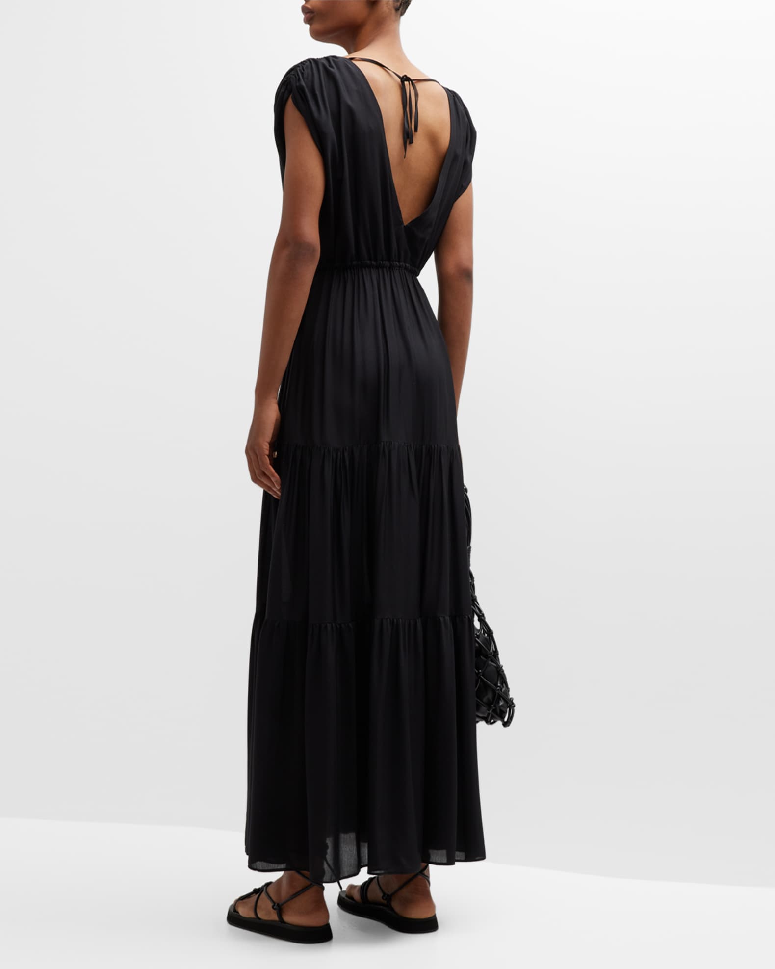JETS Australia Jetset Tiered Maxi Dress | Neiman Marcus