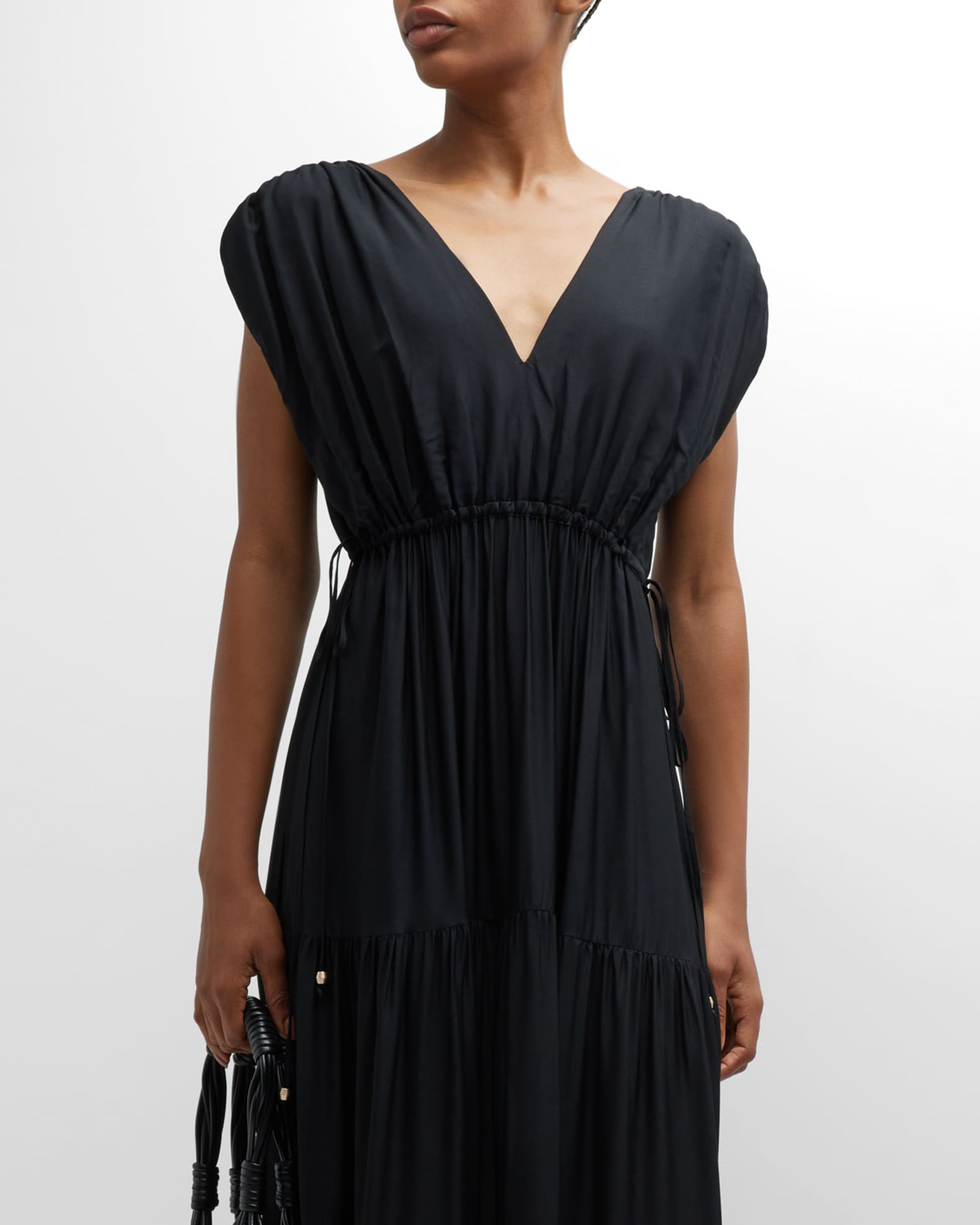 JETS Australia Jetset Tiered Maxi Dress | Neiman Marcus