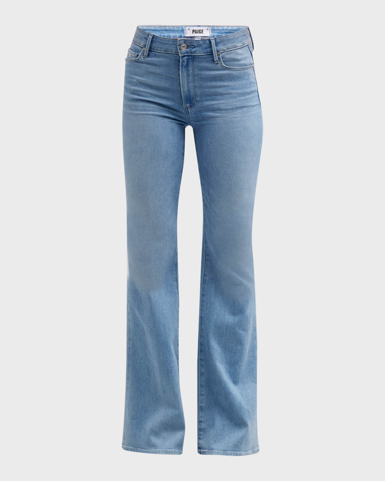 PAIGE Genevieve Flared Jeans | Neiman Marcus