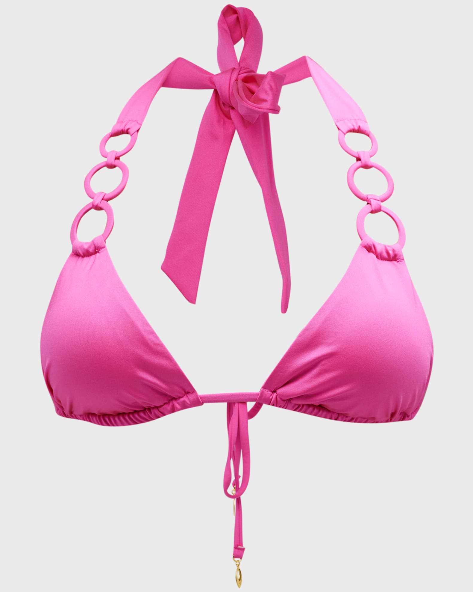 Trina Turk Monaco Ring Triangle Bikini Top | Neiman Marcus