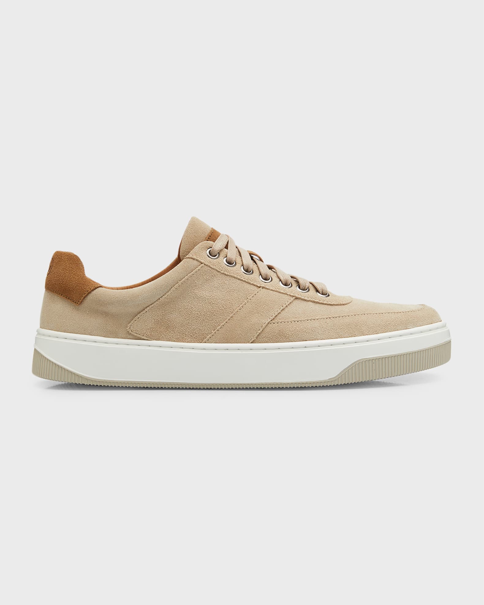 Peter Millar Men's Vantage Low-Top Suede Sneakers | Neiman Marcus