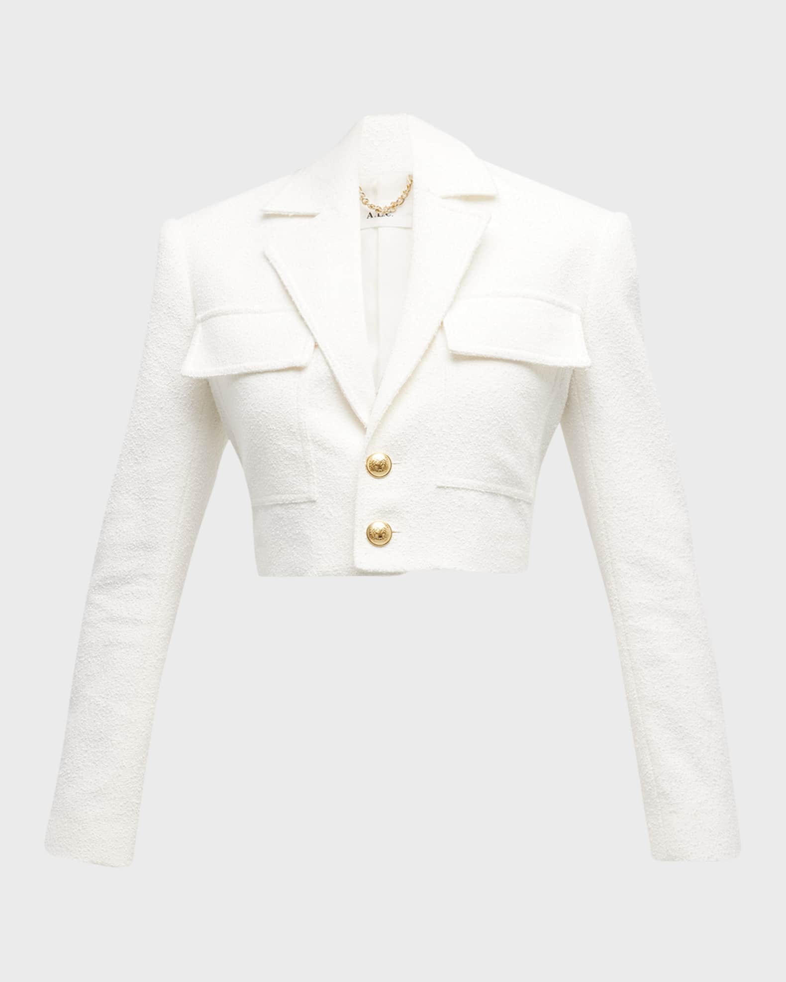 A.L.C. Banks Cropped Tailored Jacket | Neiman Marcus