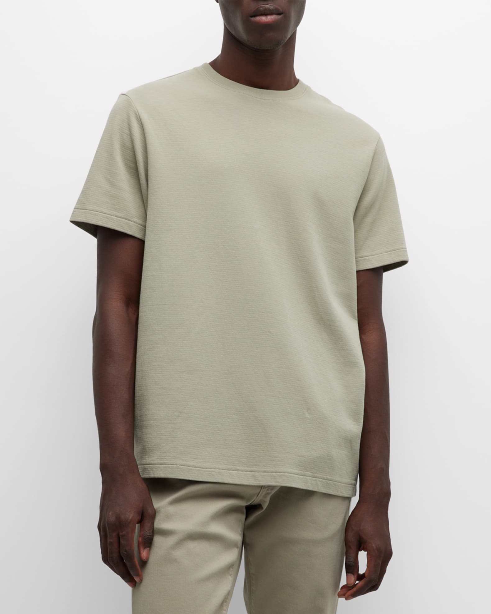 FRAME Men's Duo Fold Short Sleeve Tee | Neiman Marcus