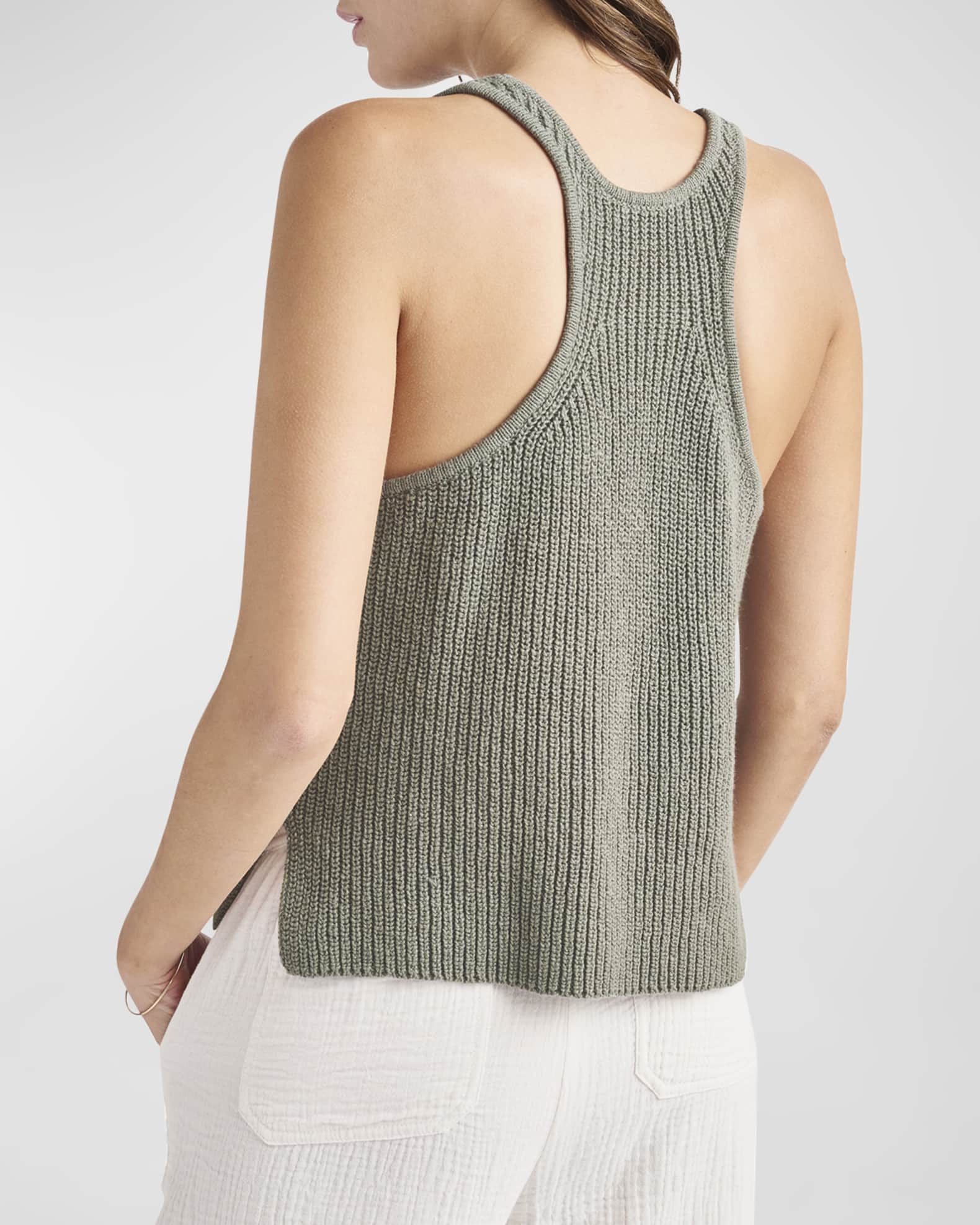 Splendid Deirdre Racerback Sweater Tank Top | Neiman Marcus