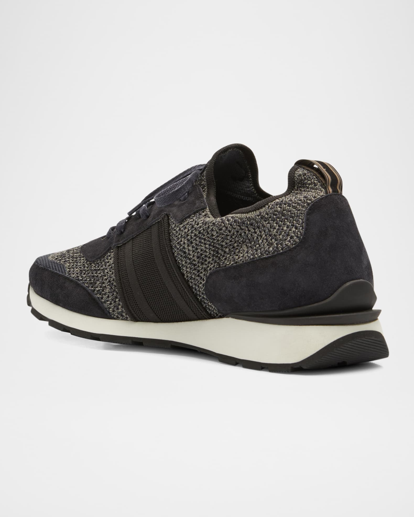 Brioni Men's Knit Runner Sneakers | Neiman Marcus