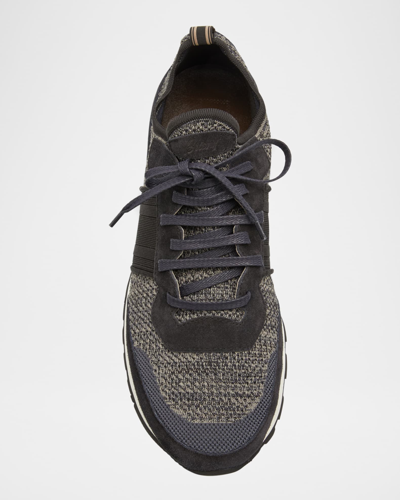 Brioni Men's Knit Runner Sneakers | Neiman Marcus