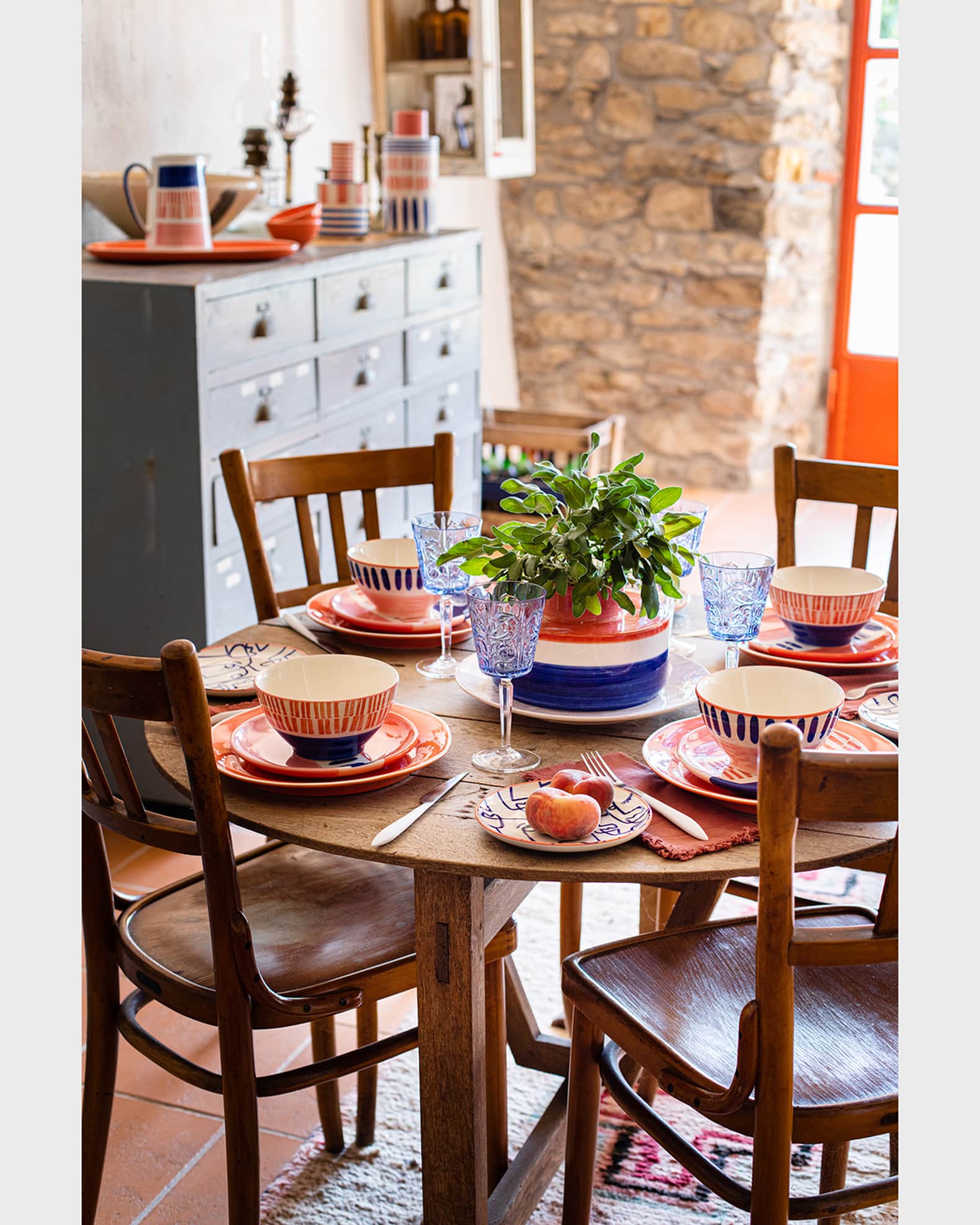 Moda Stripe Dinnerware Collection | Neiman Marcus