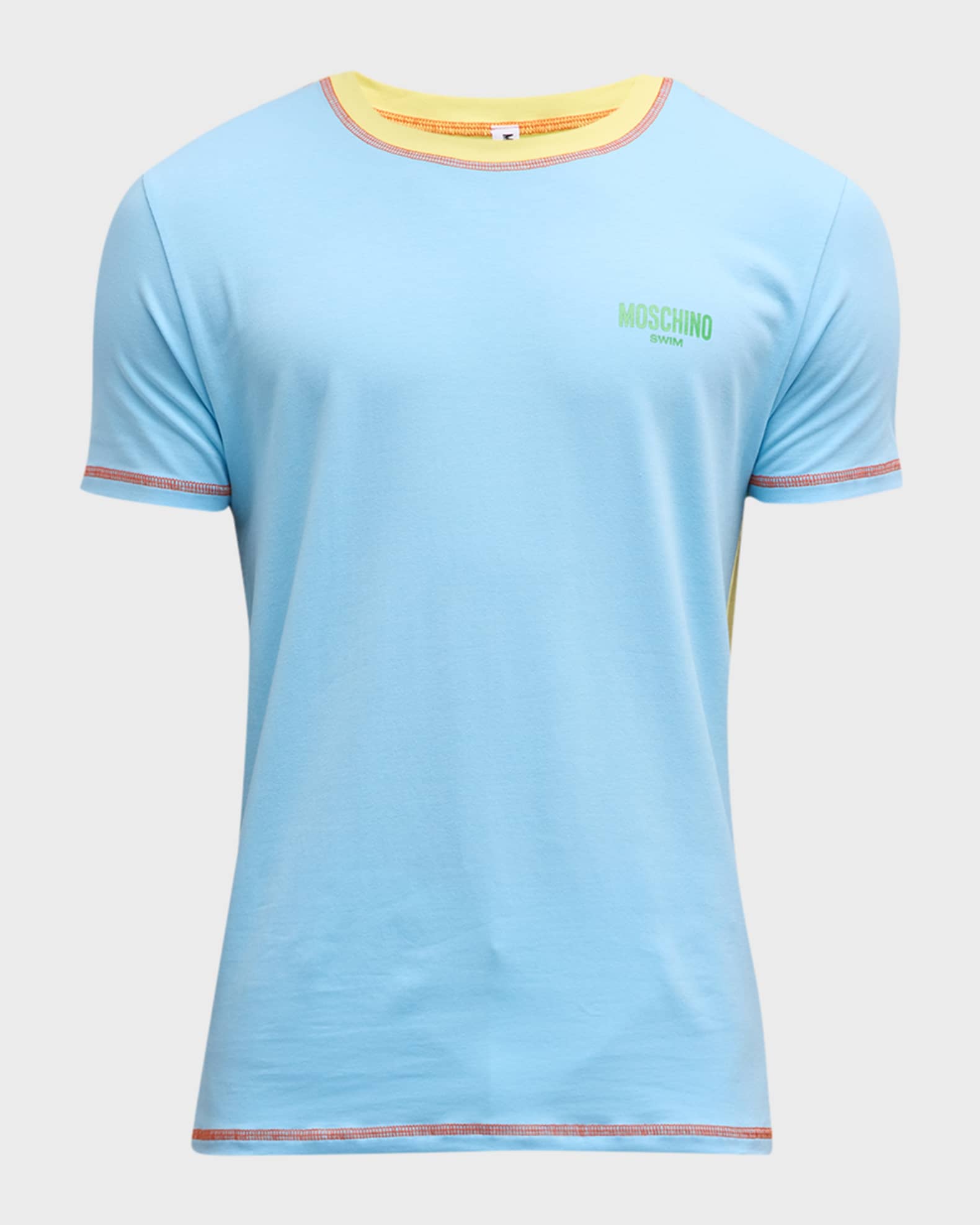 Moschino Men's Colorblock T-Shirt | Neiman Marcus