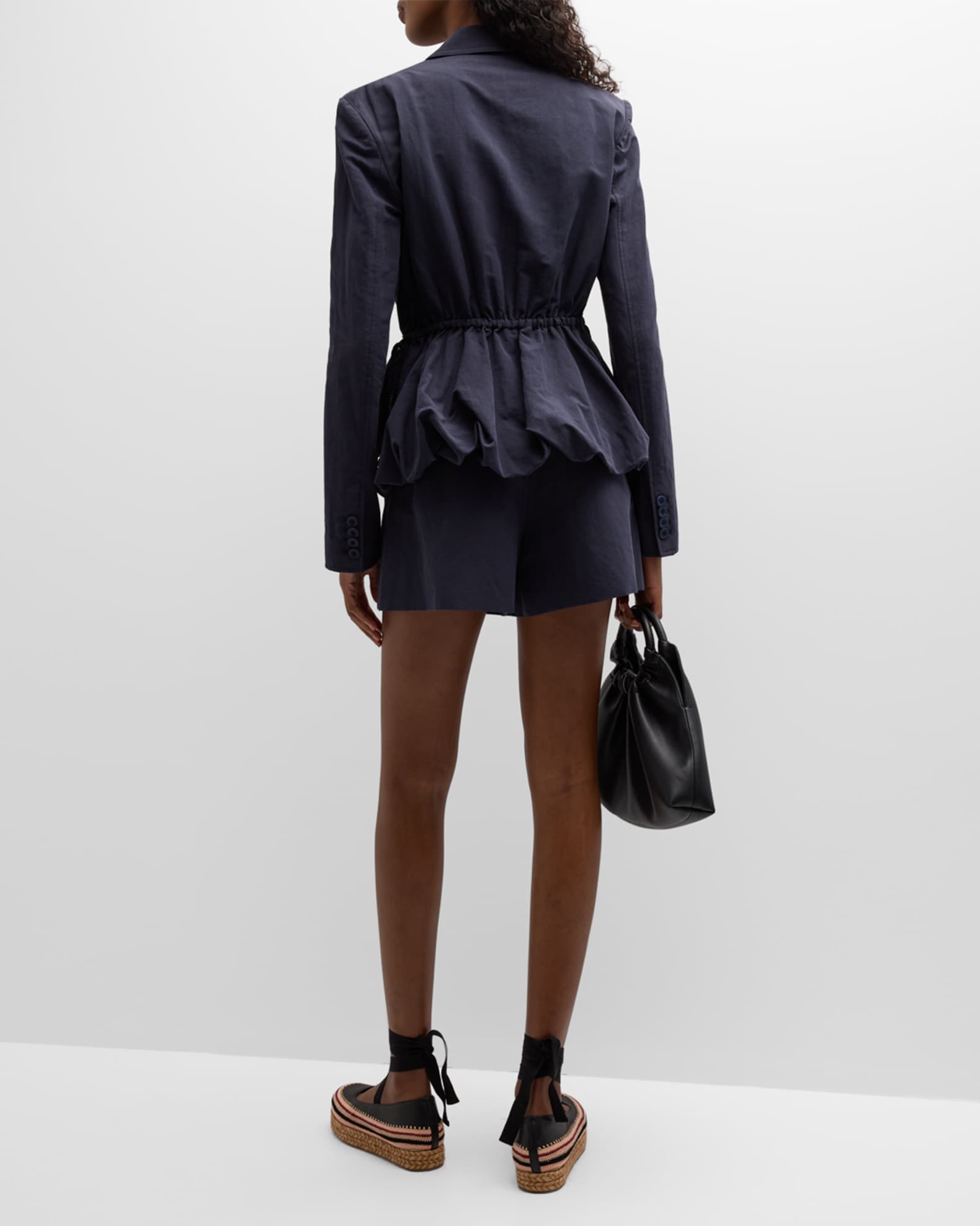 Ulla Johnson Talie Cinch-Waist Single-Breasted Blazer | Neiman Marcus