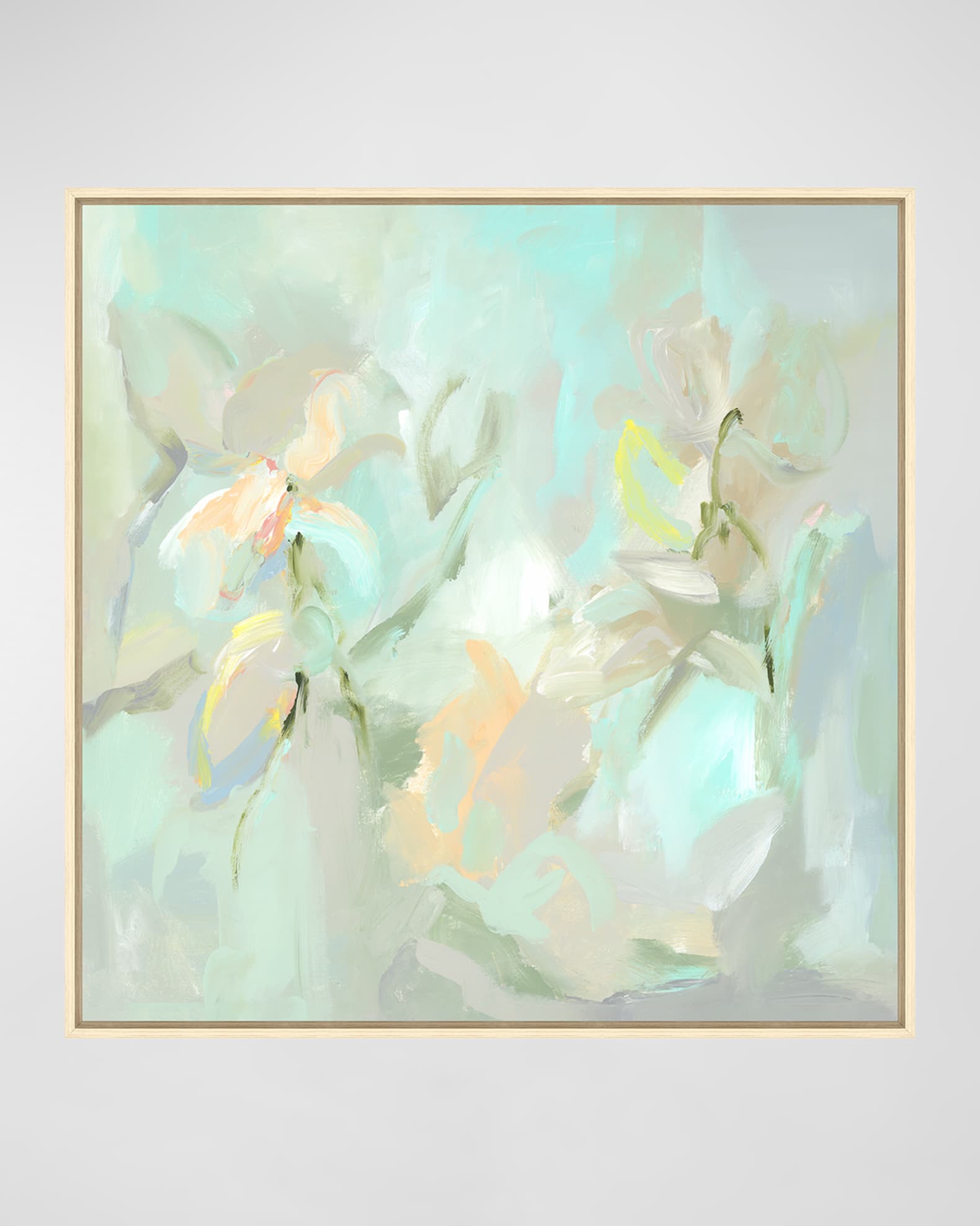 "Botanical Abstract" by Maelani Blue Wall Art Collection | Neiman Marcus