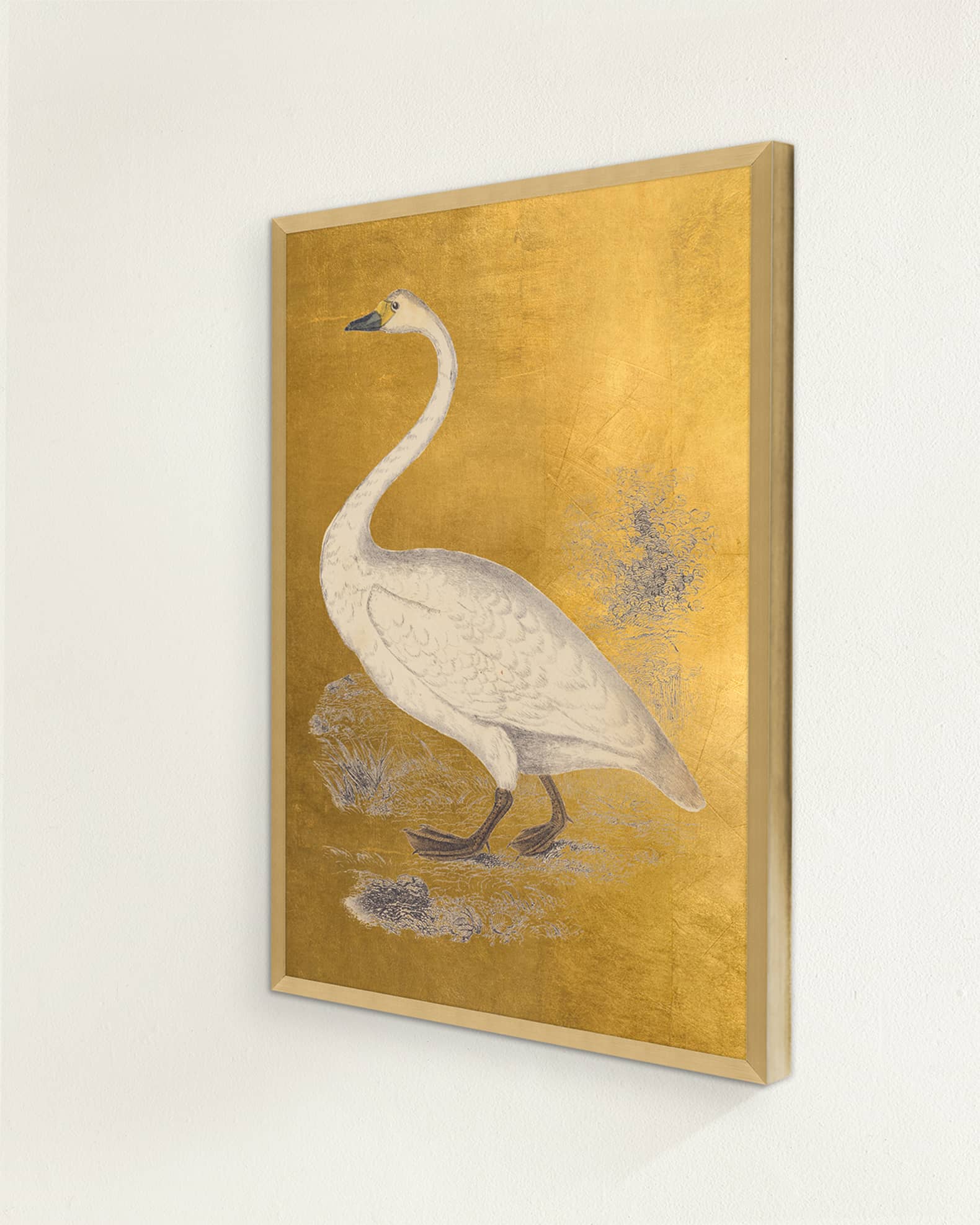 "White Swan III" Giclee Wall Art | Neiman Marcus