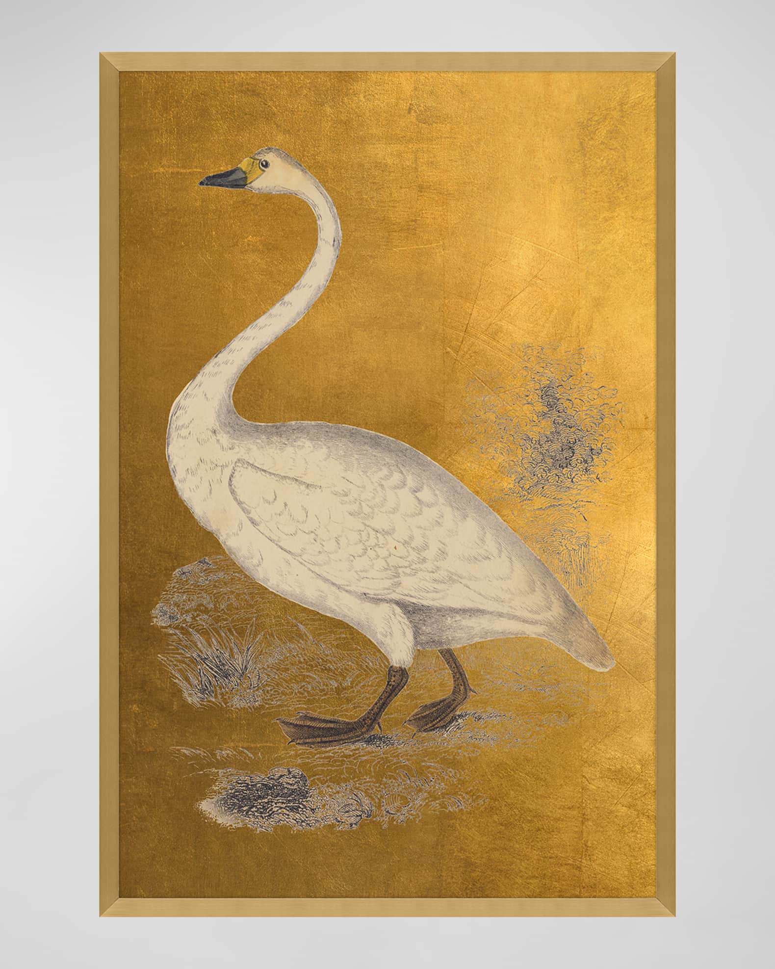 "White Swan III" Giclee Wall Art | Neiman Marcus