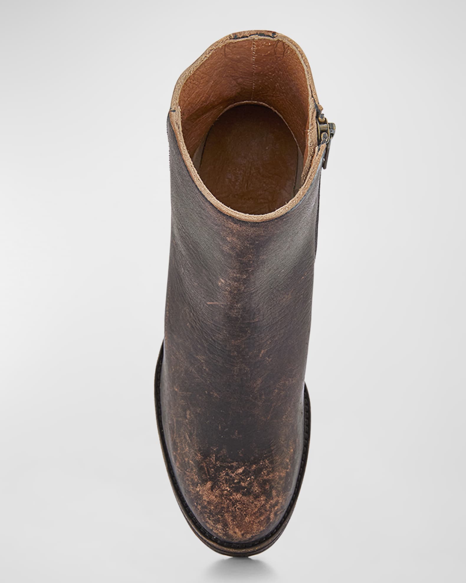 Frye Karen Classic Leather Ankle Booties | Neiman Marcus