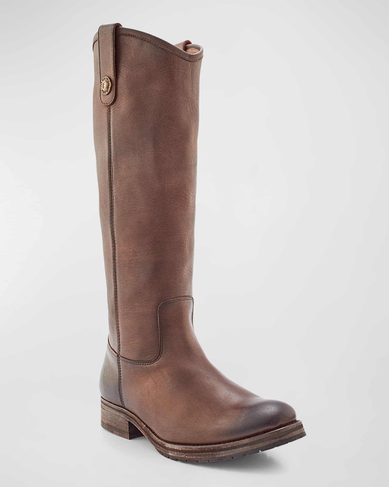Frye Melissa Double Sole Leather Boots | Neiman Marcus