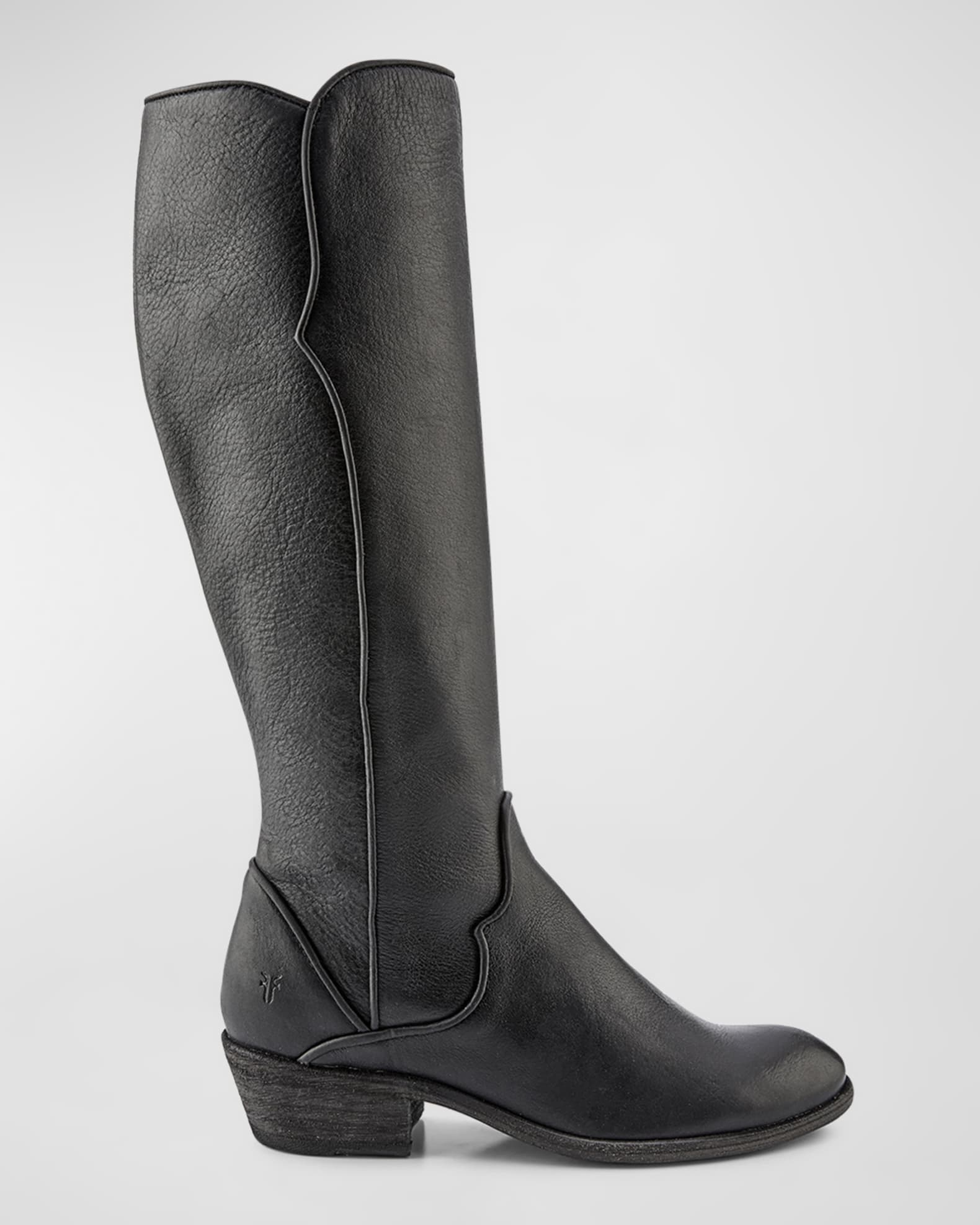 Frye Carson Leather Piping Tall Boots | Neiman Marcus