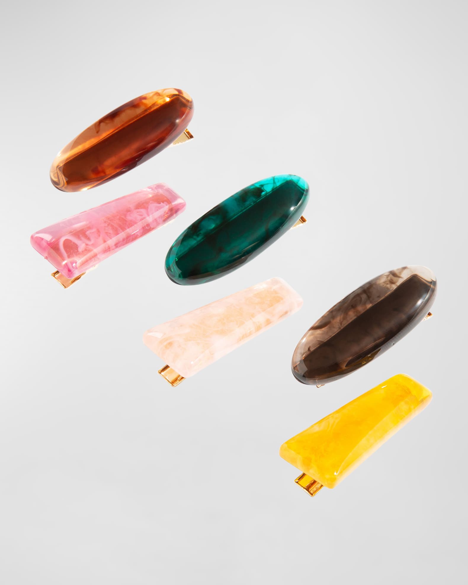 L. Erickson Terra Pinch Clip Set | Neiman Marcus