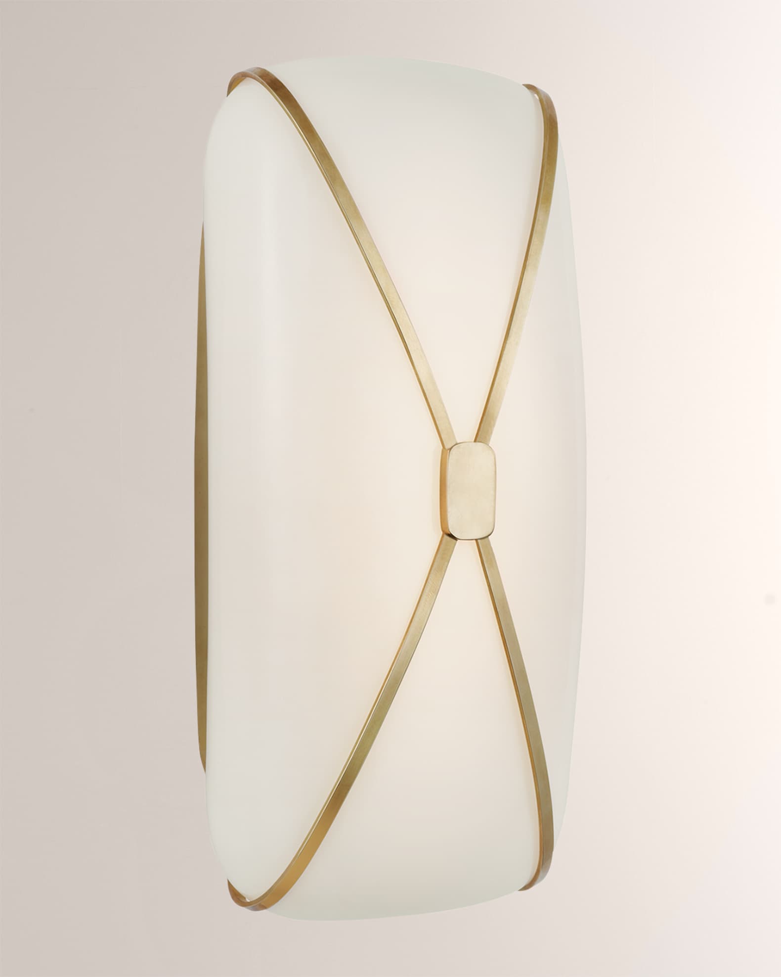 Visual Comfort Signature Fondant 13" Linear Sconce in Soft Brass by ...