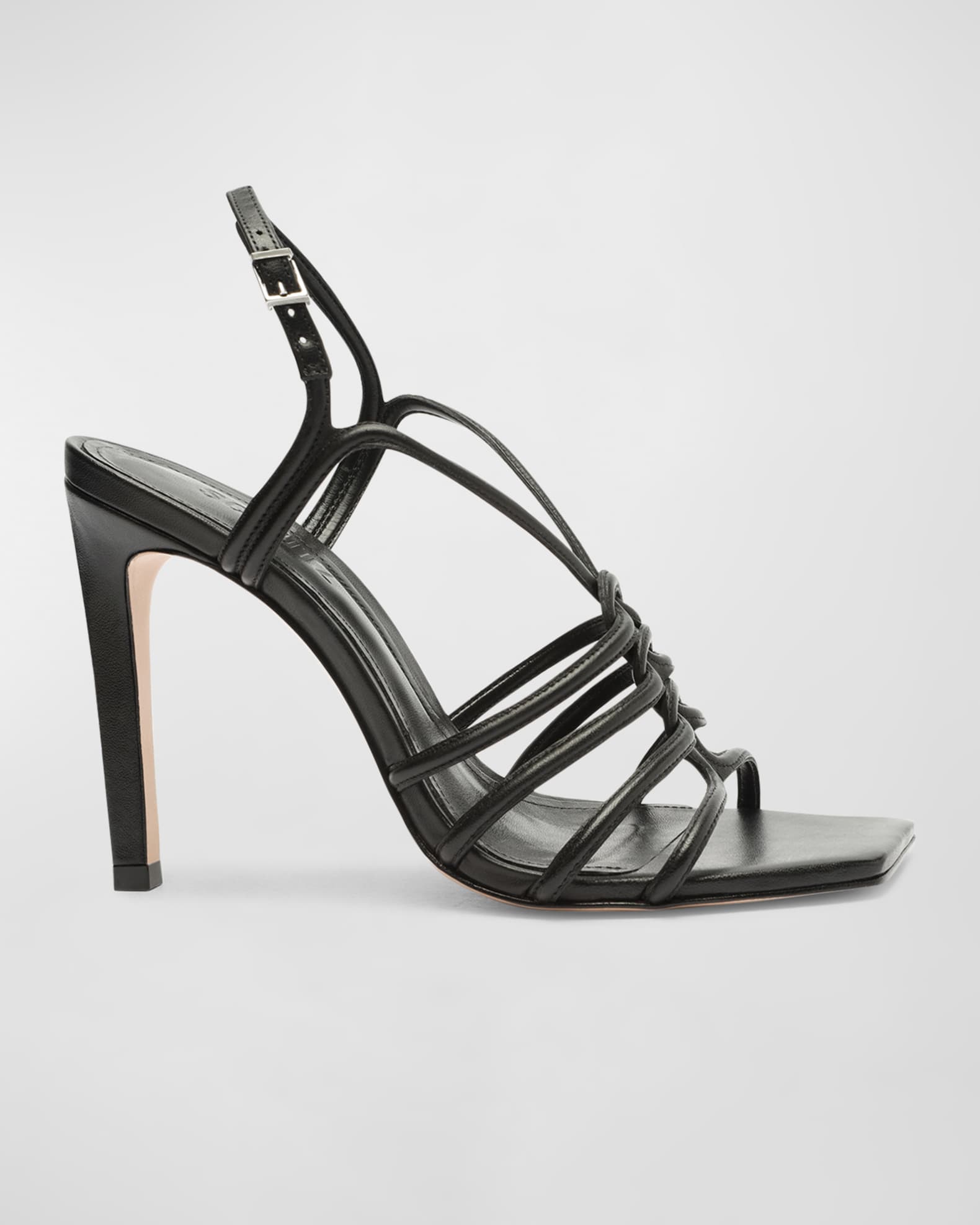 Schutz Octavia Strappy Leather Slingback Sandals | Neiman Marcus