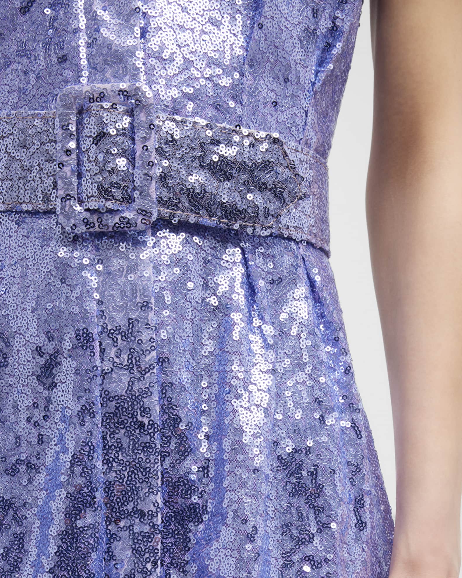 One33 Social Puff-Sleeve Sequin Bubble Mini Dress | Neiman Marcus