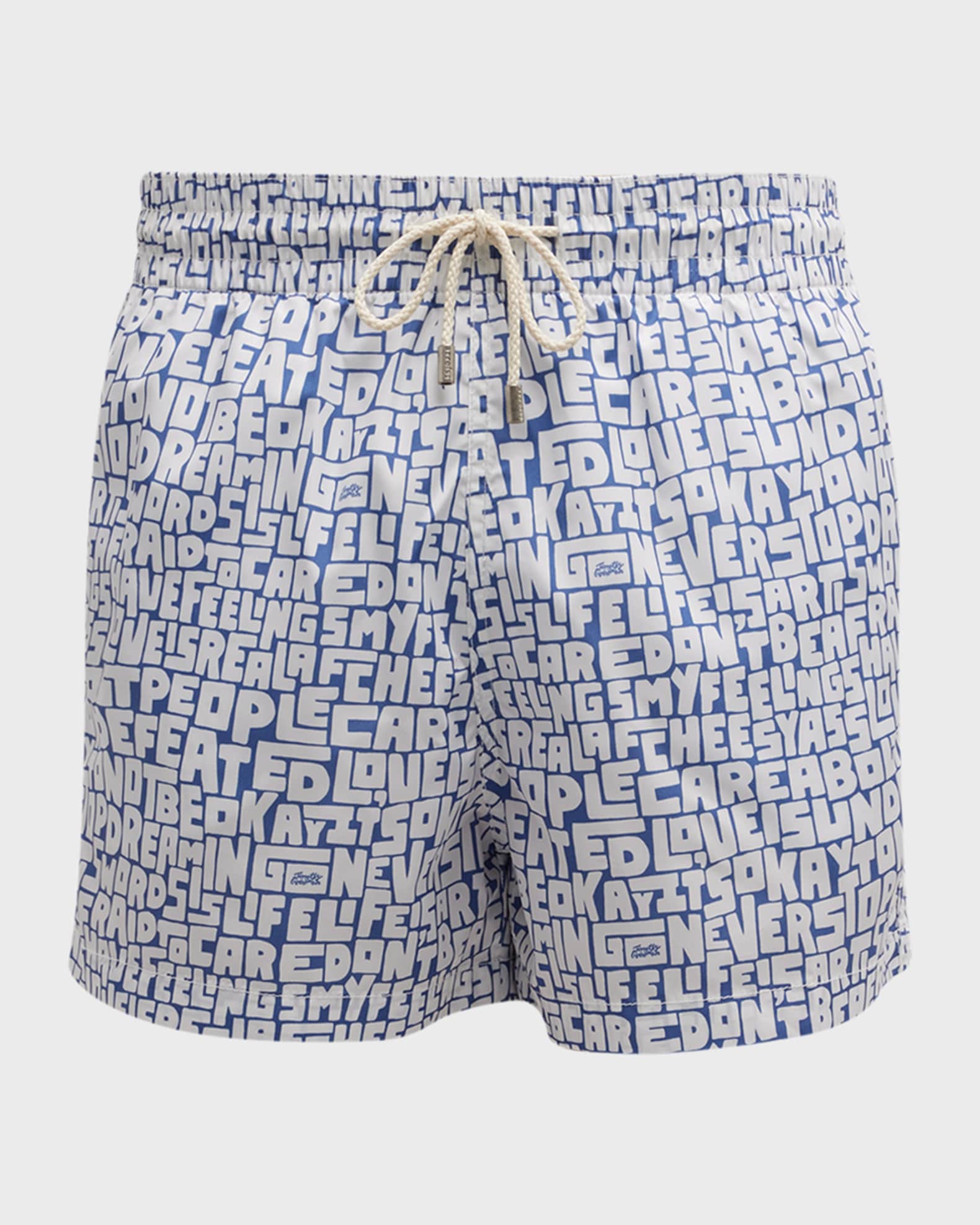 ARRELS x Timothy Goodman Men's Never Stop Dreaming Swim Trunks | Neiman ...