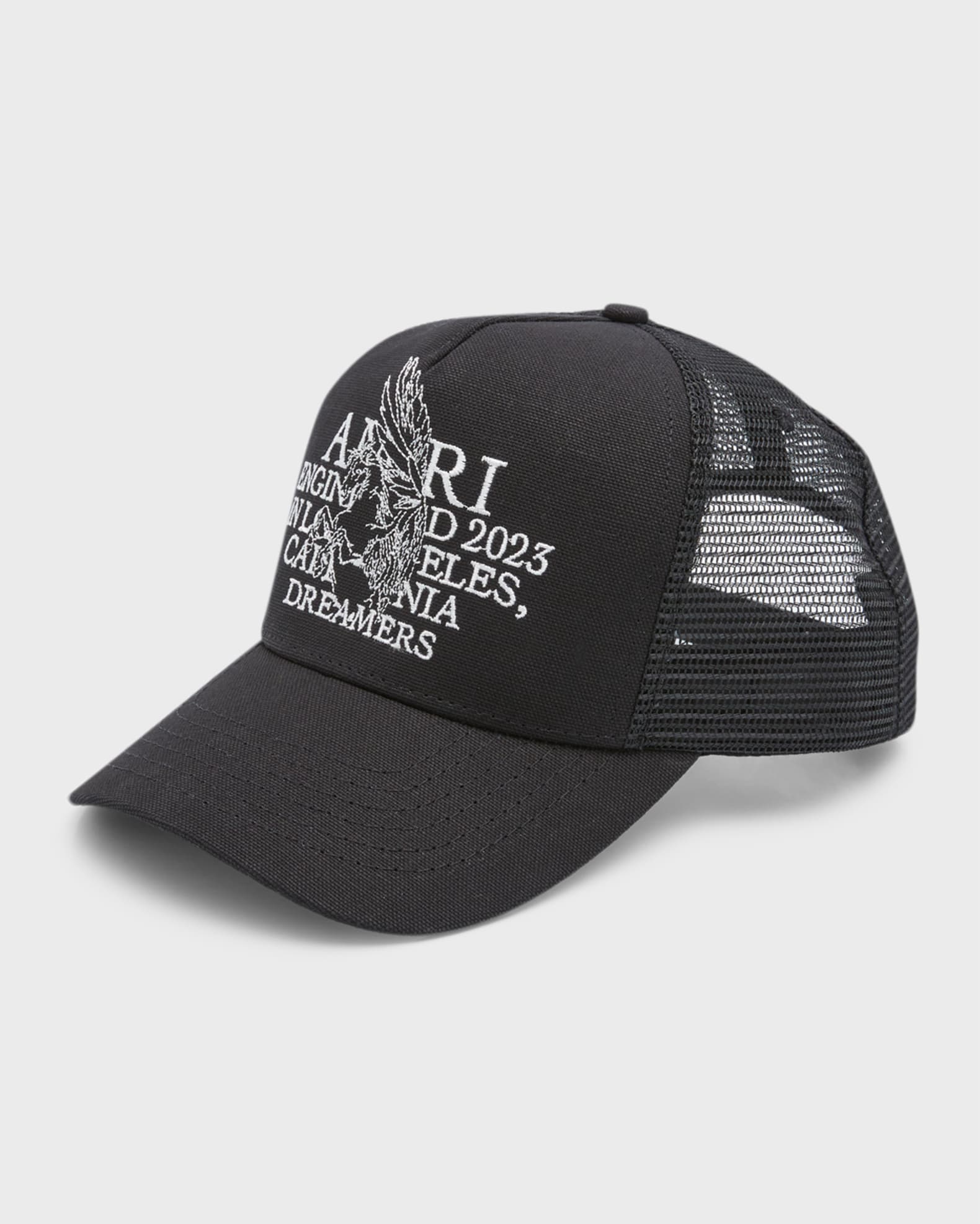 Amiri Men's Pegasus Trucker Hat | Neiman Marcus