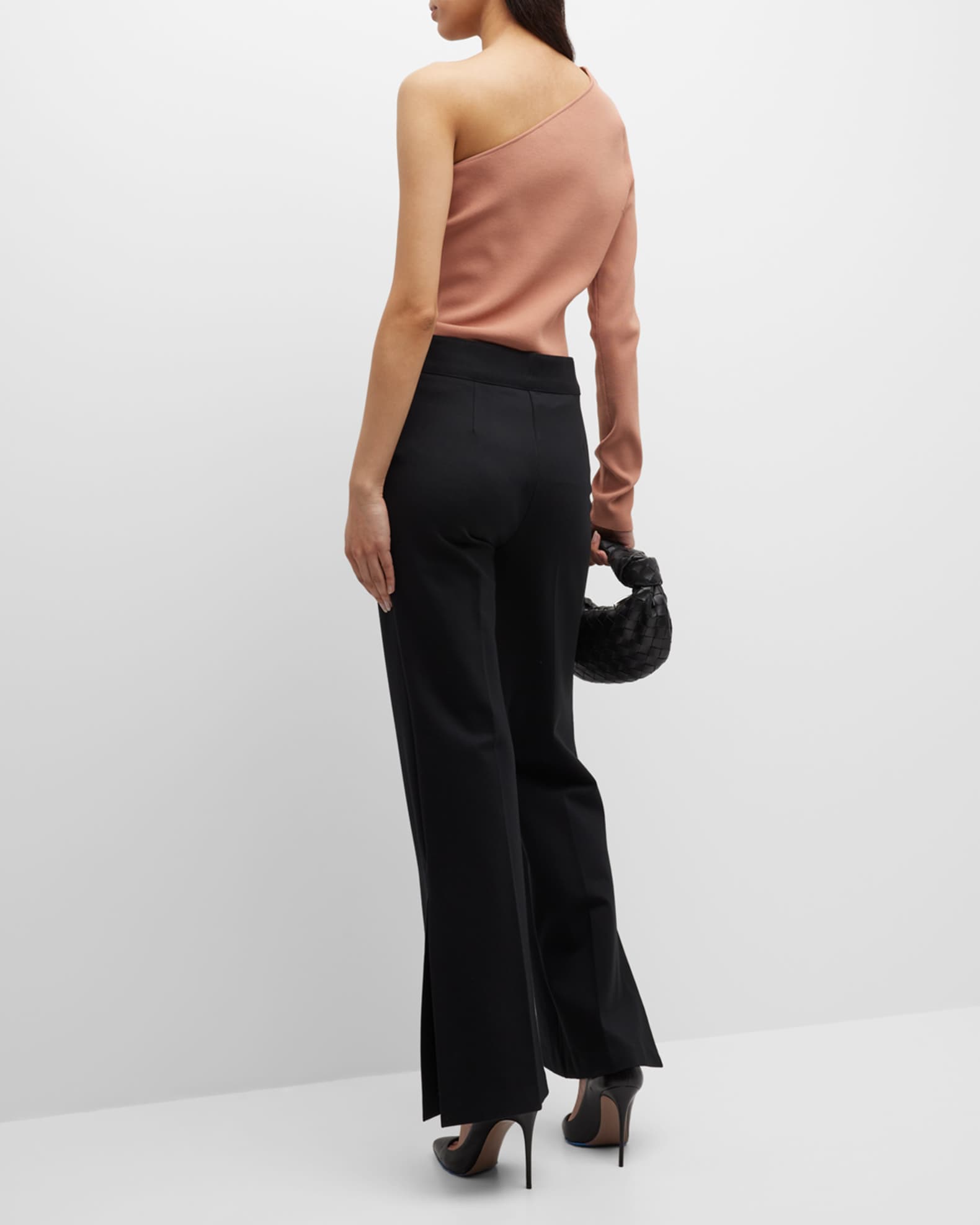 Spanx The Perfect Double Slit Flare Pants | Neiman Marcus