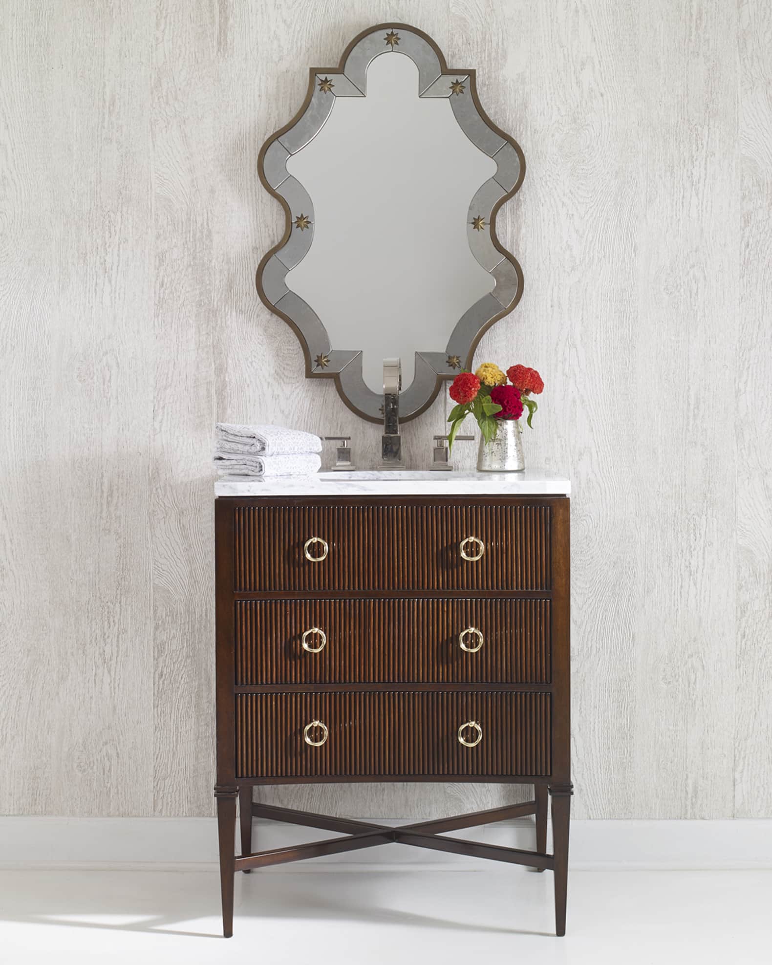Ambella Reeded Sink Chest | Neiman Marcus
