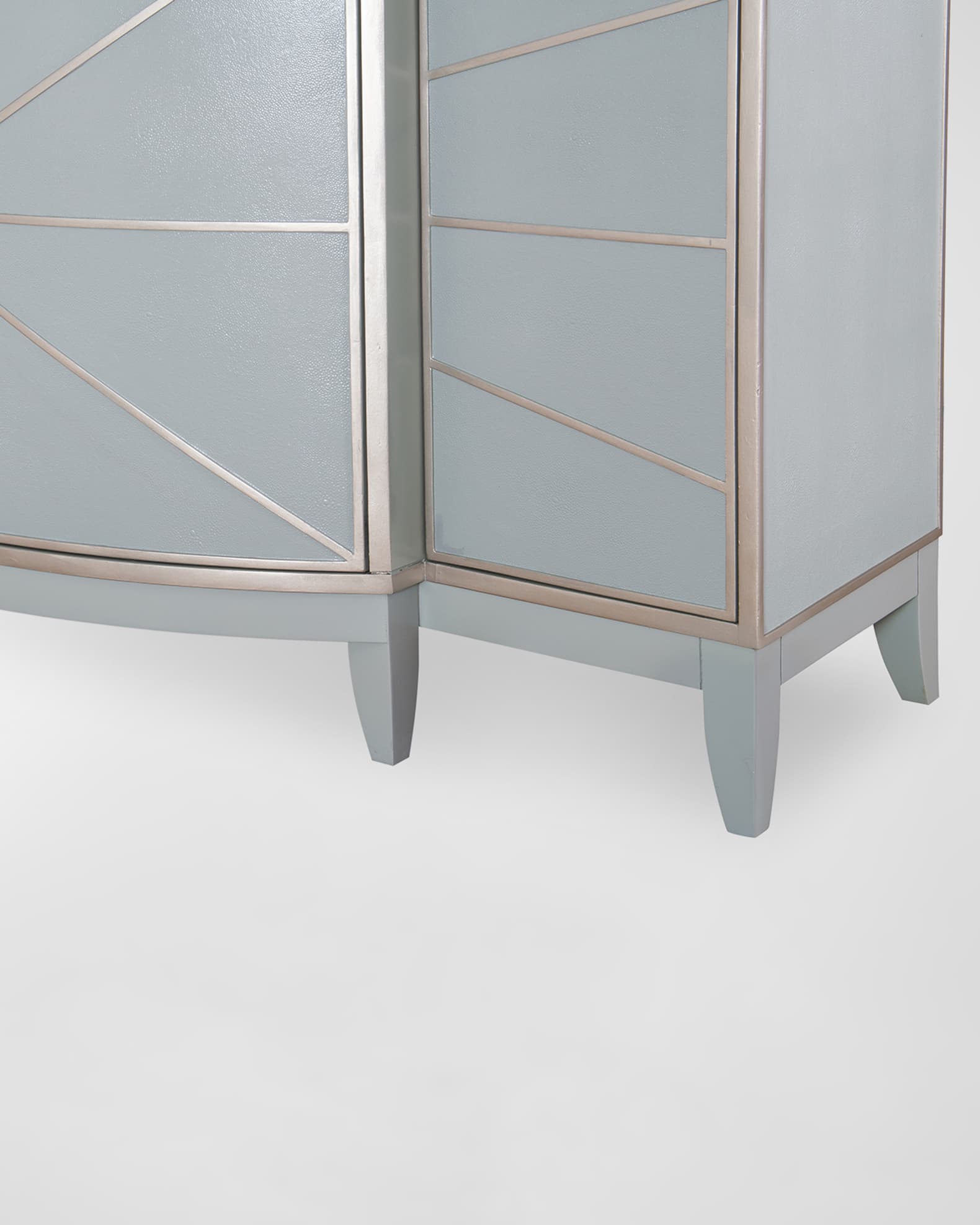 Ambella Starburst Faux Shagreen Credenza | Neiman Marcus