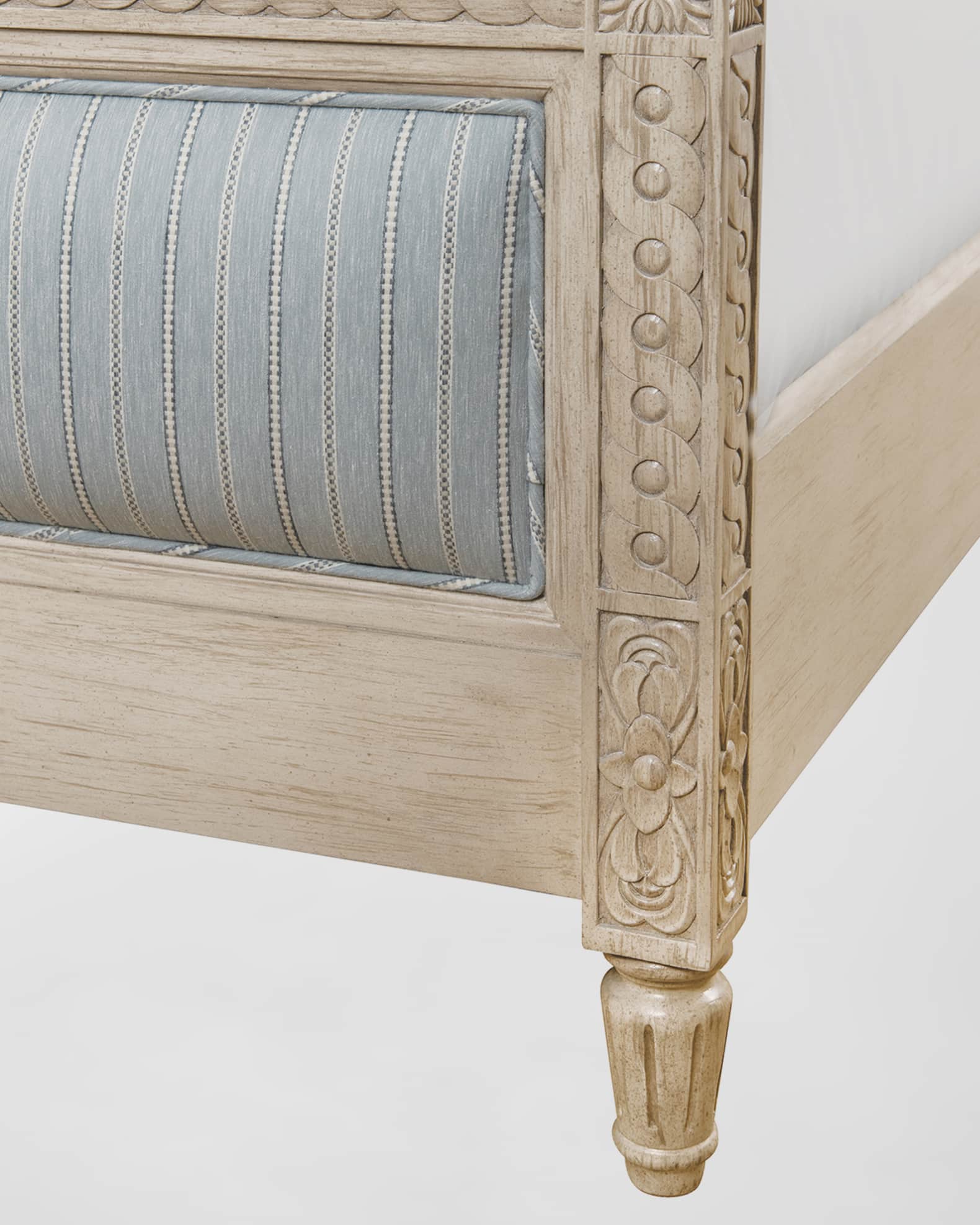 Ambella Fayette Upholstered King Bed | Neiman Marcus