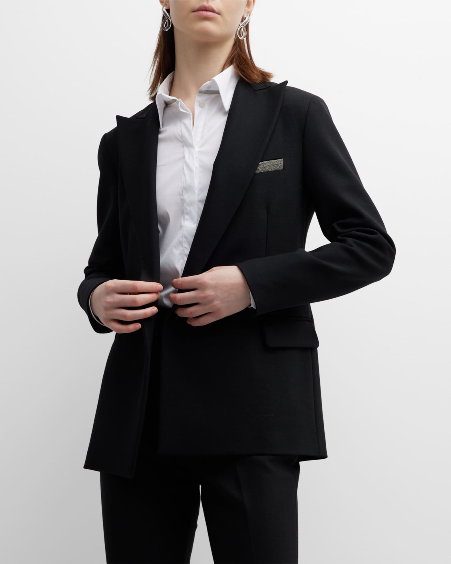 Stretch-Wool Suit | Neiman Marcus