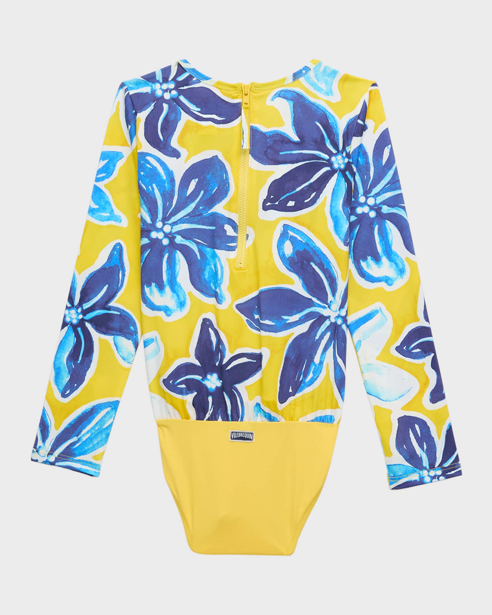 Vilebrequin Girl's Macro Raiat-Print Rash Guard, Size 8-14 | Neiman Marcus