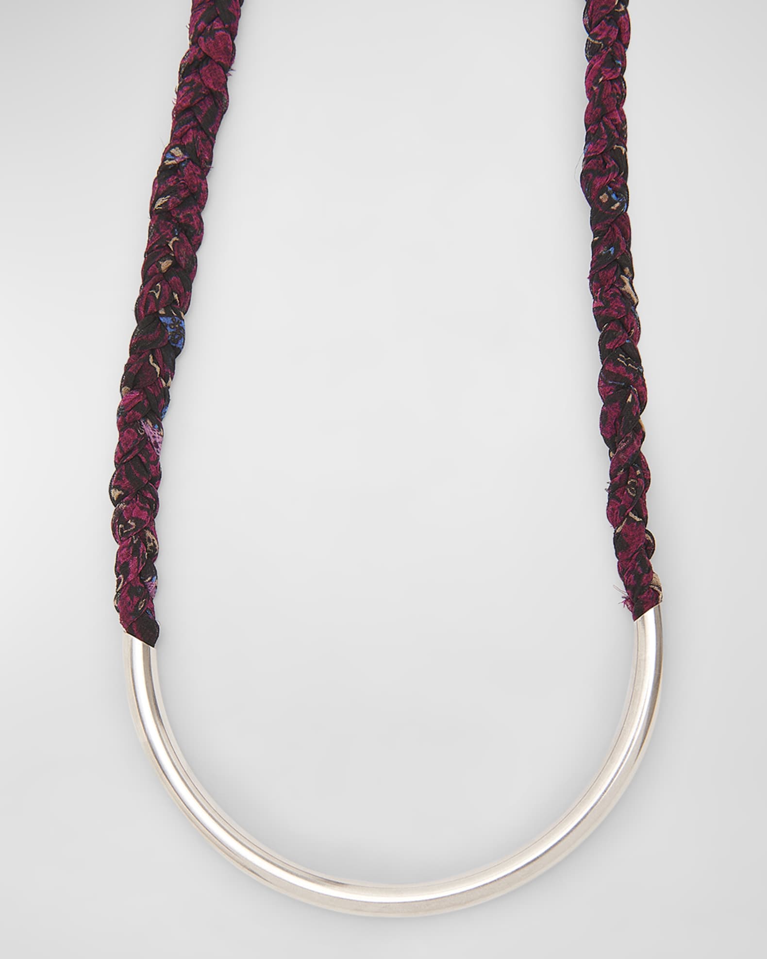 Isabel Marant Collier Silk Wrap Necklace | Neiman Marcus