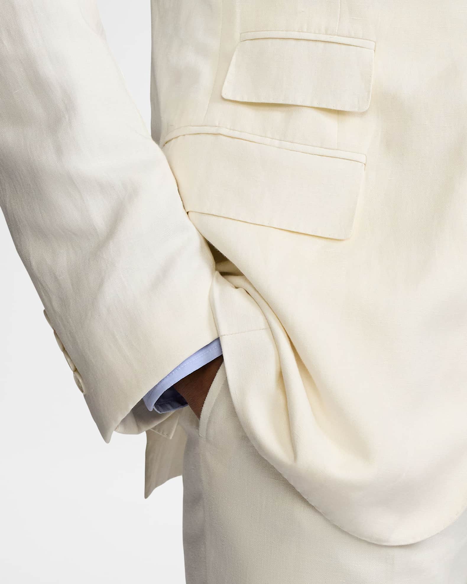 Ralph Lauren Purple Label Men's Kent Hand-Tailored Silk-Linen Jacket ... Ralph Lauren Purple Label Men's Kent Hand-Tailored Silk-Linen Jacket ...
