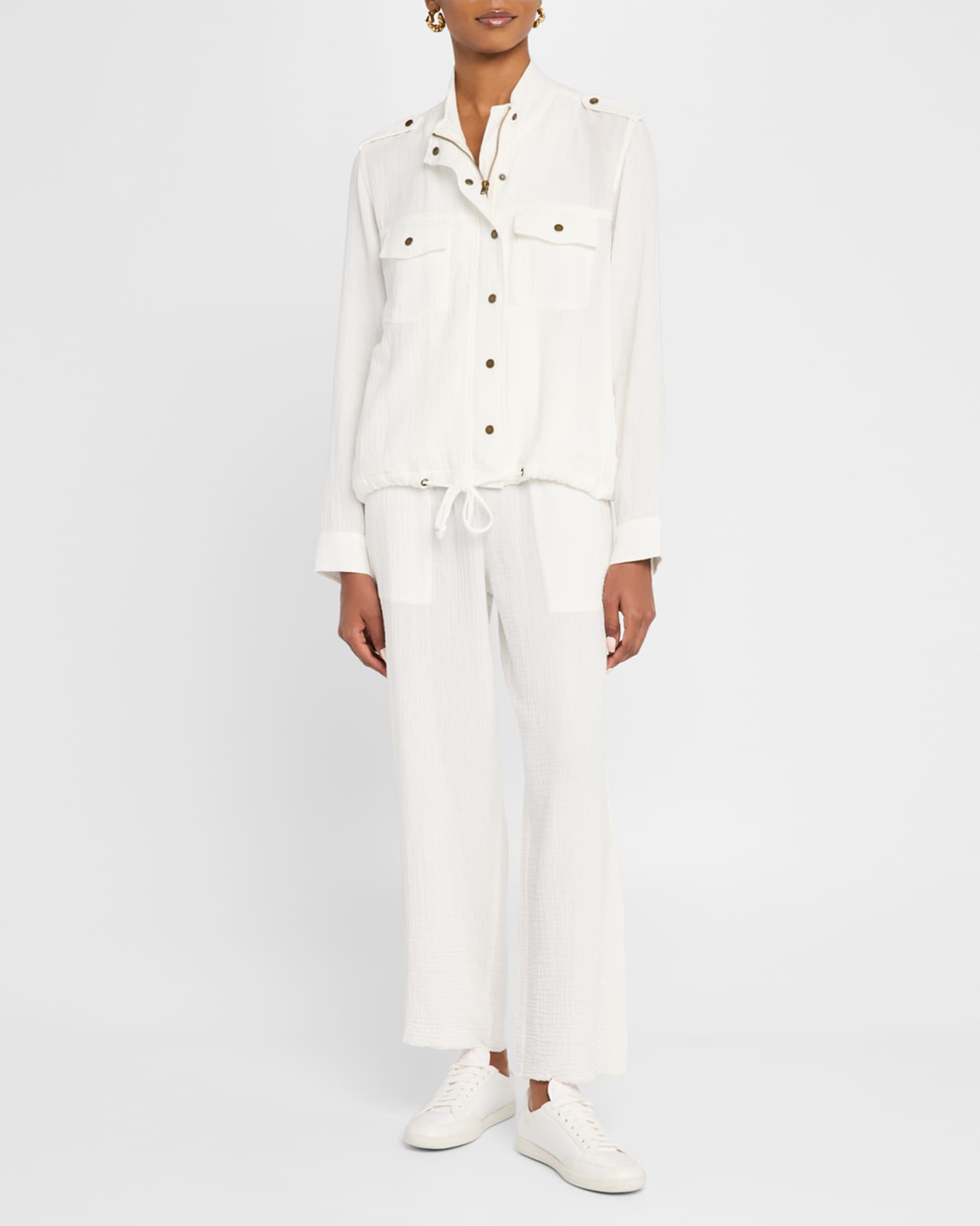 Rails Collins Gauze Jacket | Neiman Marcus