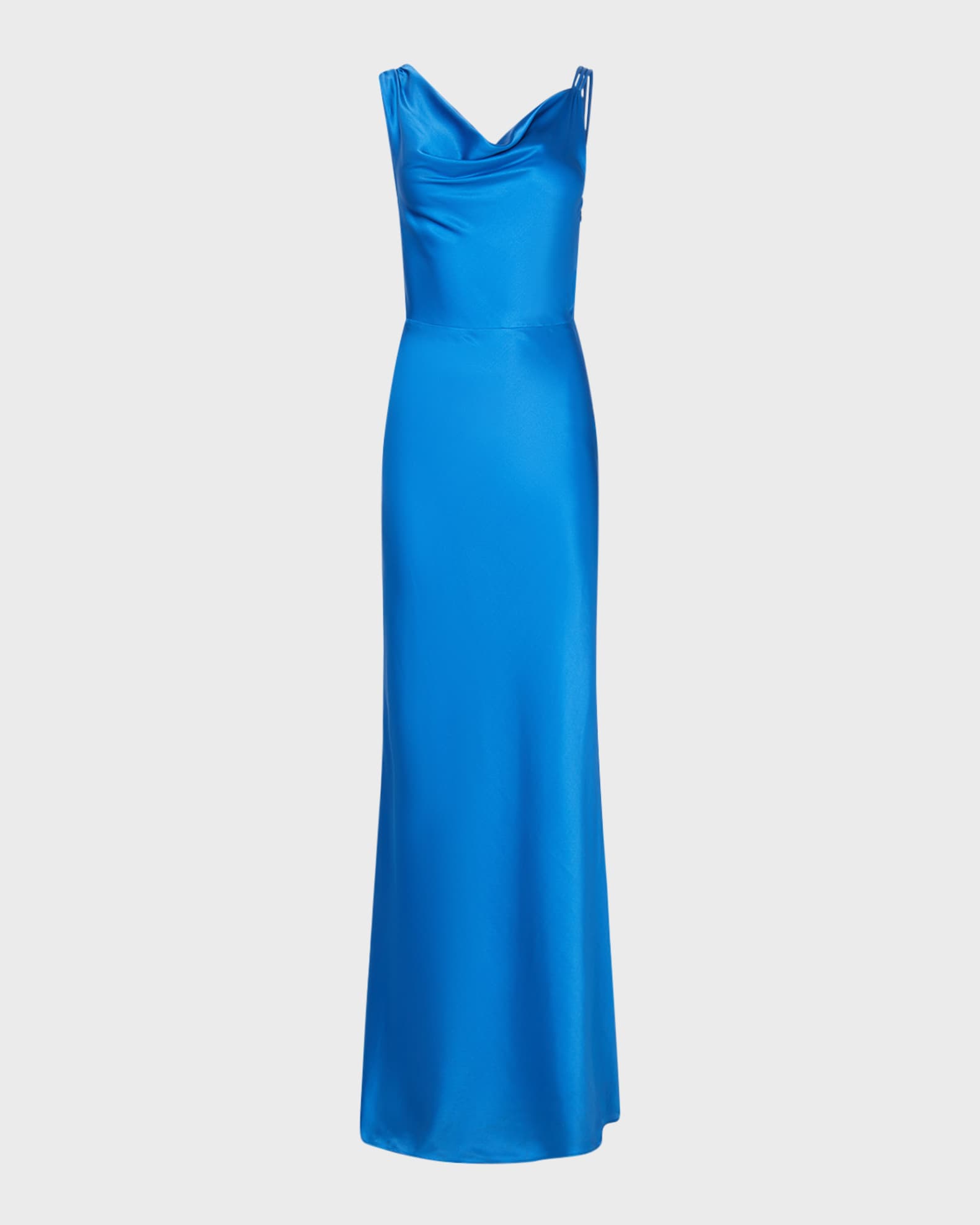 Veronica Beard Sanderson Cowl Neck Maxi Slip Dress | Neiman Marcus