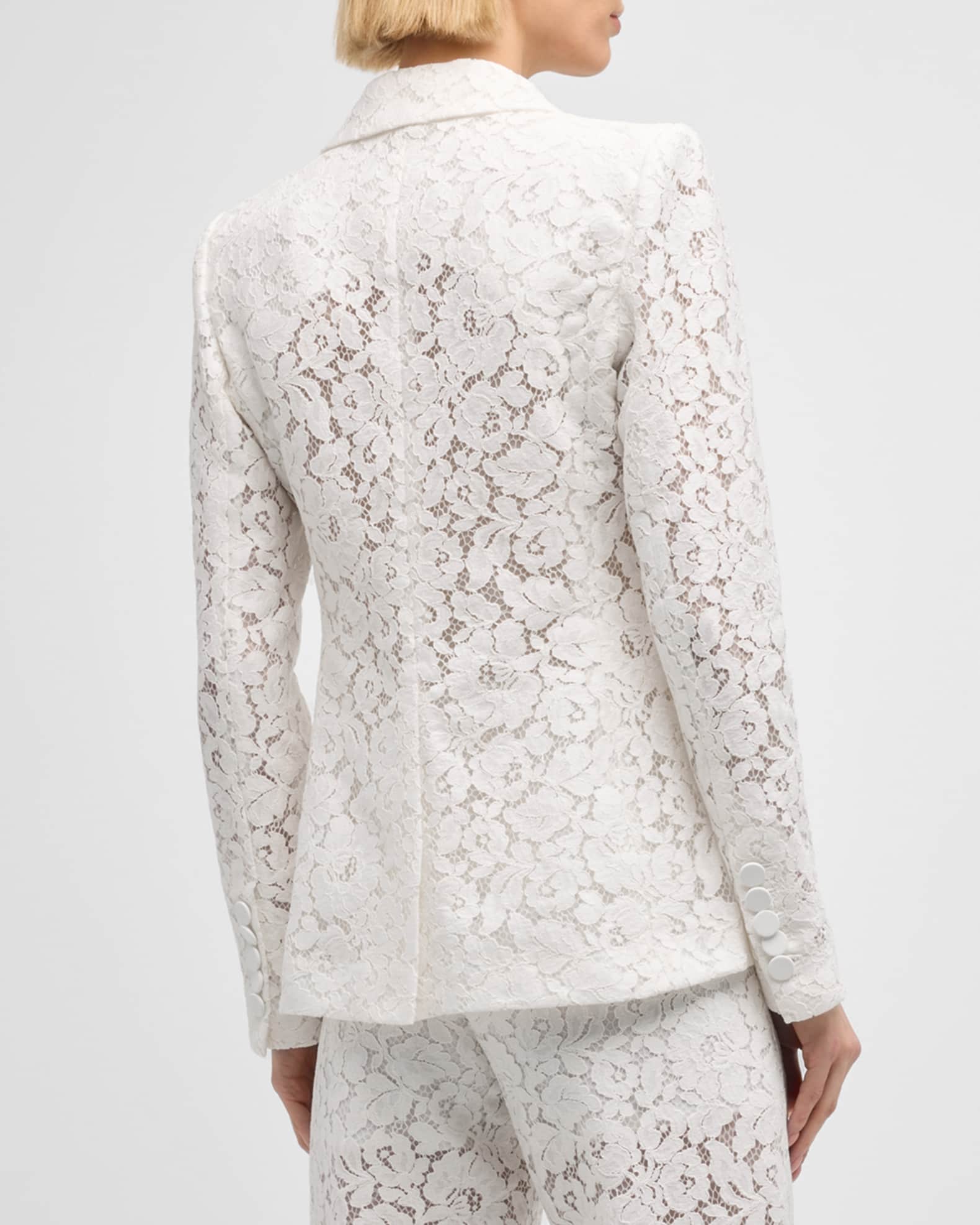 Veronica Beard Miller Lace Dickey Jacket | Neiman Marcus
