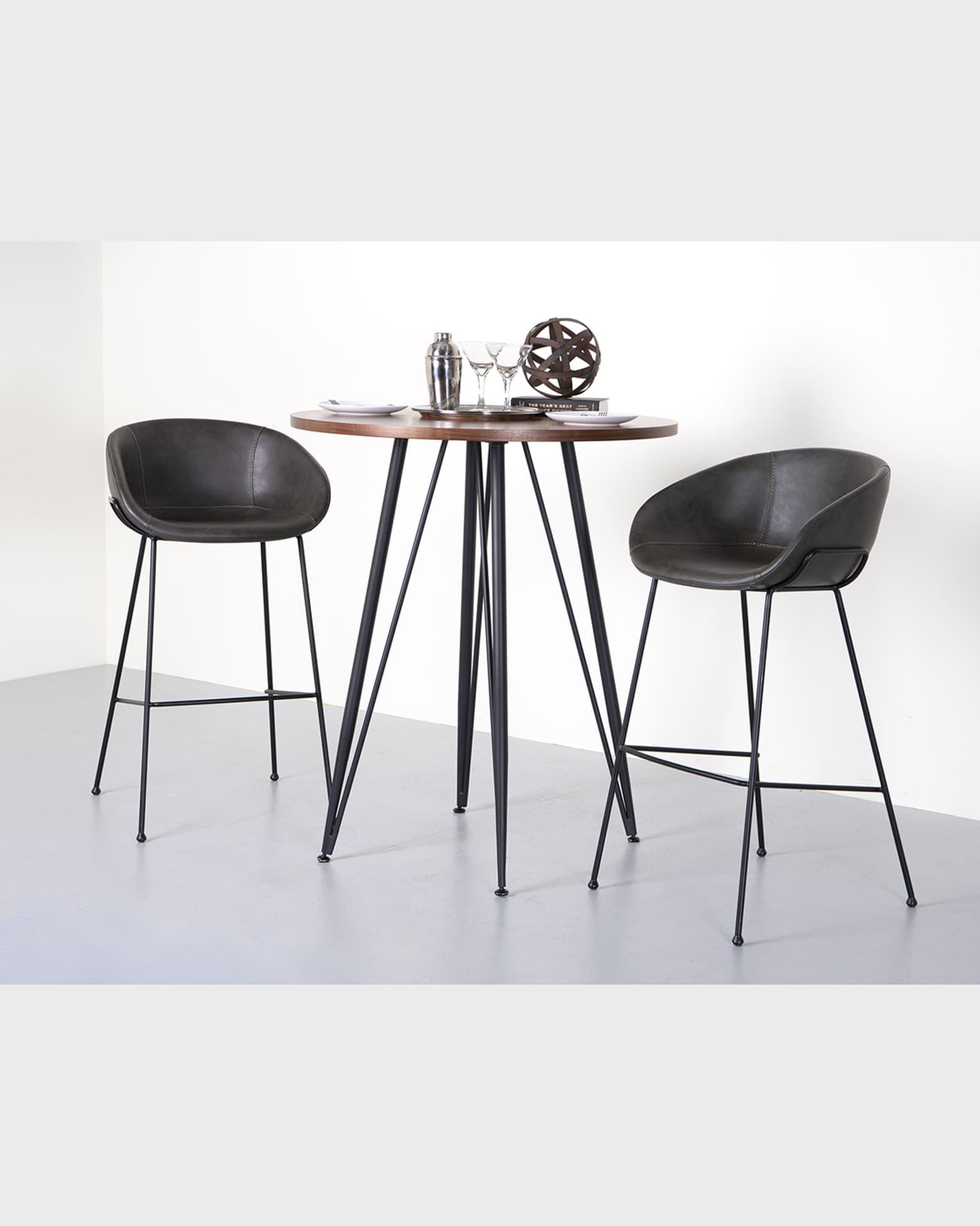 Euro Style Zach 30" Bar Stools, Set of 2 | Neiman Marcus