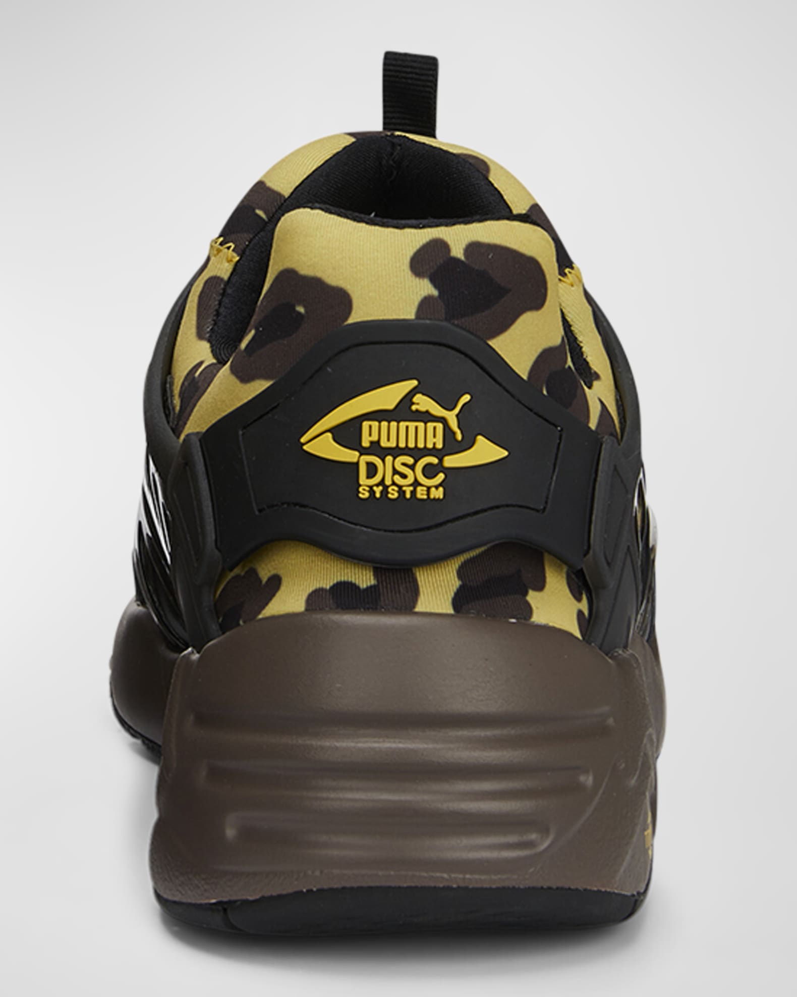 Puma Men's Disc Blaze Leopard-Print Low Top Sneakers | Neiman Marcus