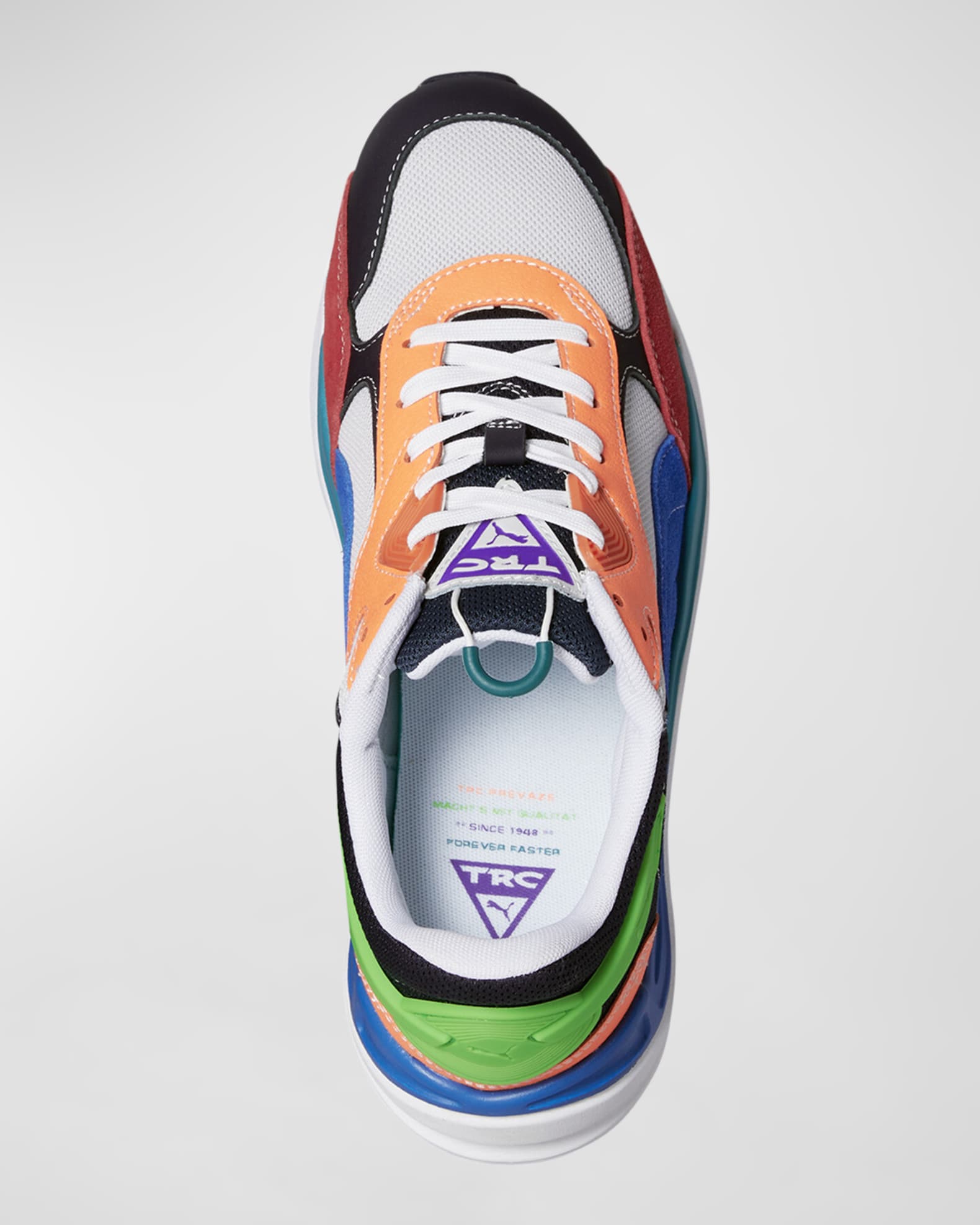 Puma Men's TRC Mesh Color Block Low-Top Sneakers | Neiman Marcus