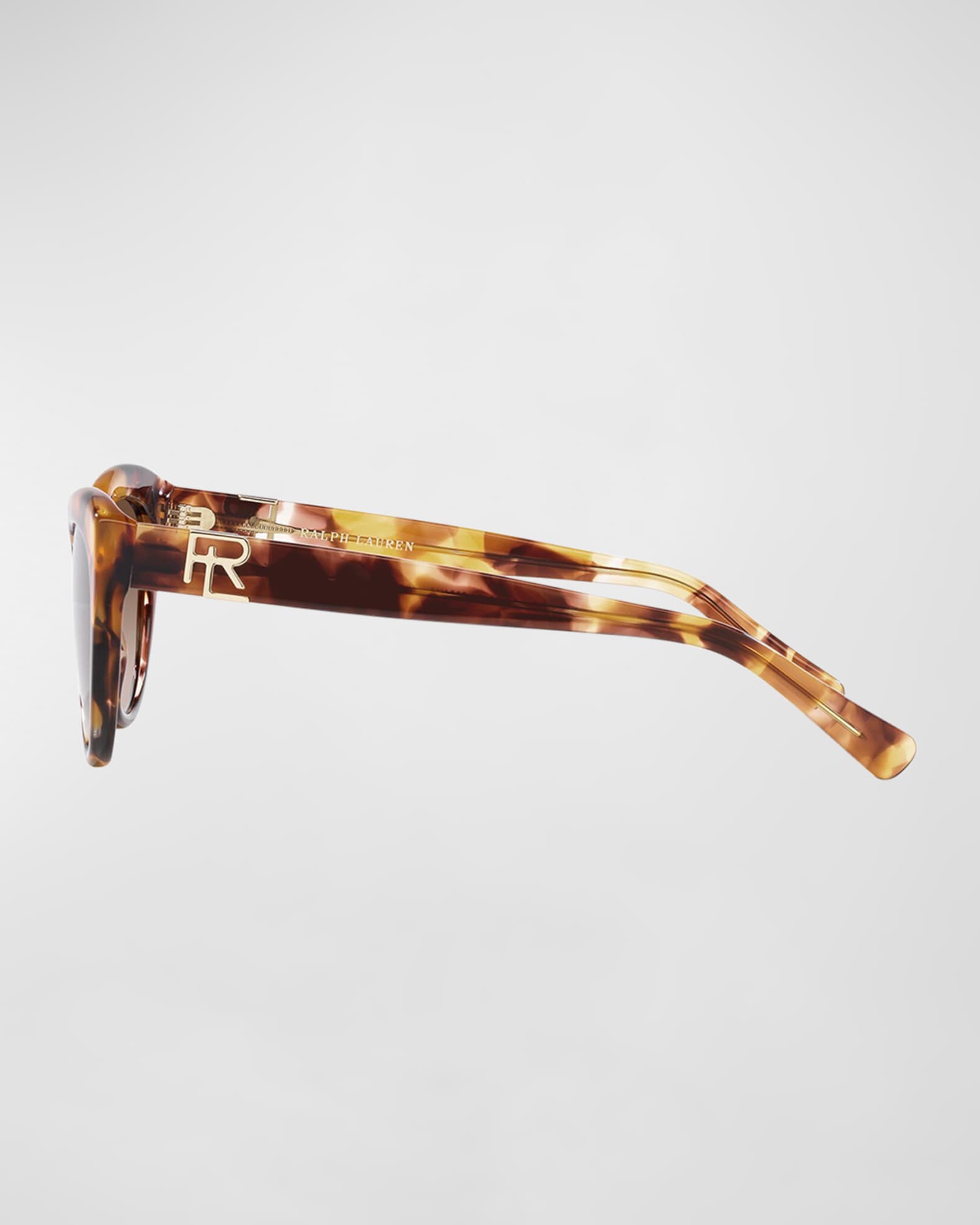 Lauren Ralph Lauren RL Monogram Gradient Acetate Cat-Eye Sunglasses ...