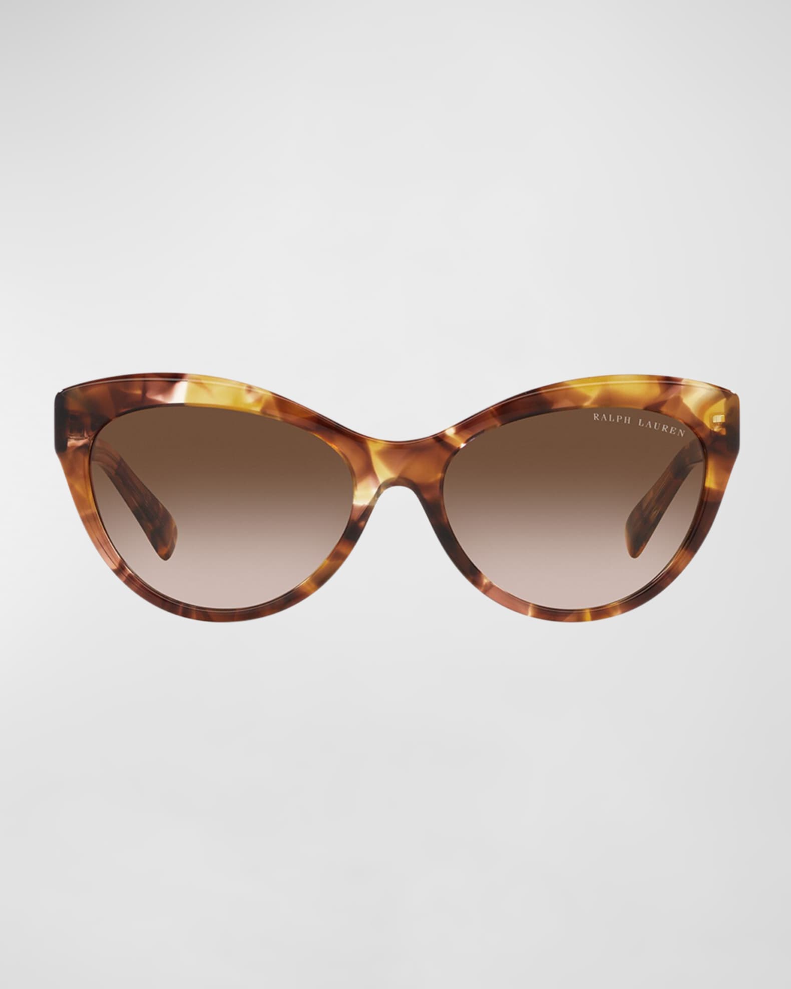 Lauren Ralph Lauren RL Monogram Gradient Acetate Cat-Eye Sunglasses ...