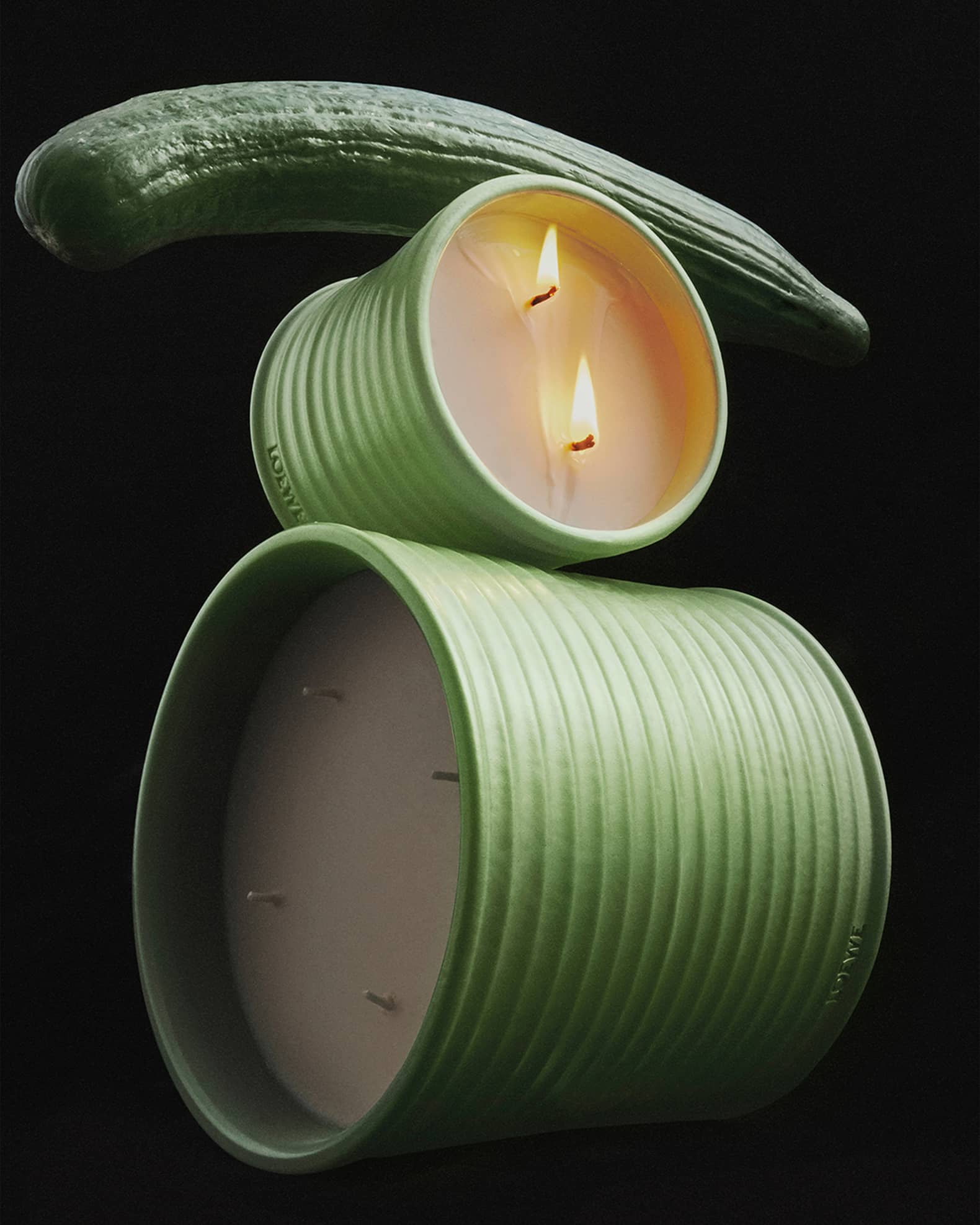 Loewe Medium Cucumber Candle, 20.7 oz. | Neiman Marcus Loewe Medium Cucumber Candle, 20.7 oz. | Neiman Marcus