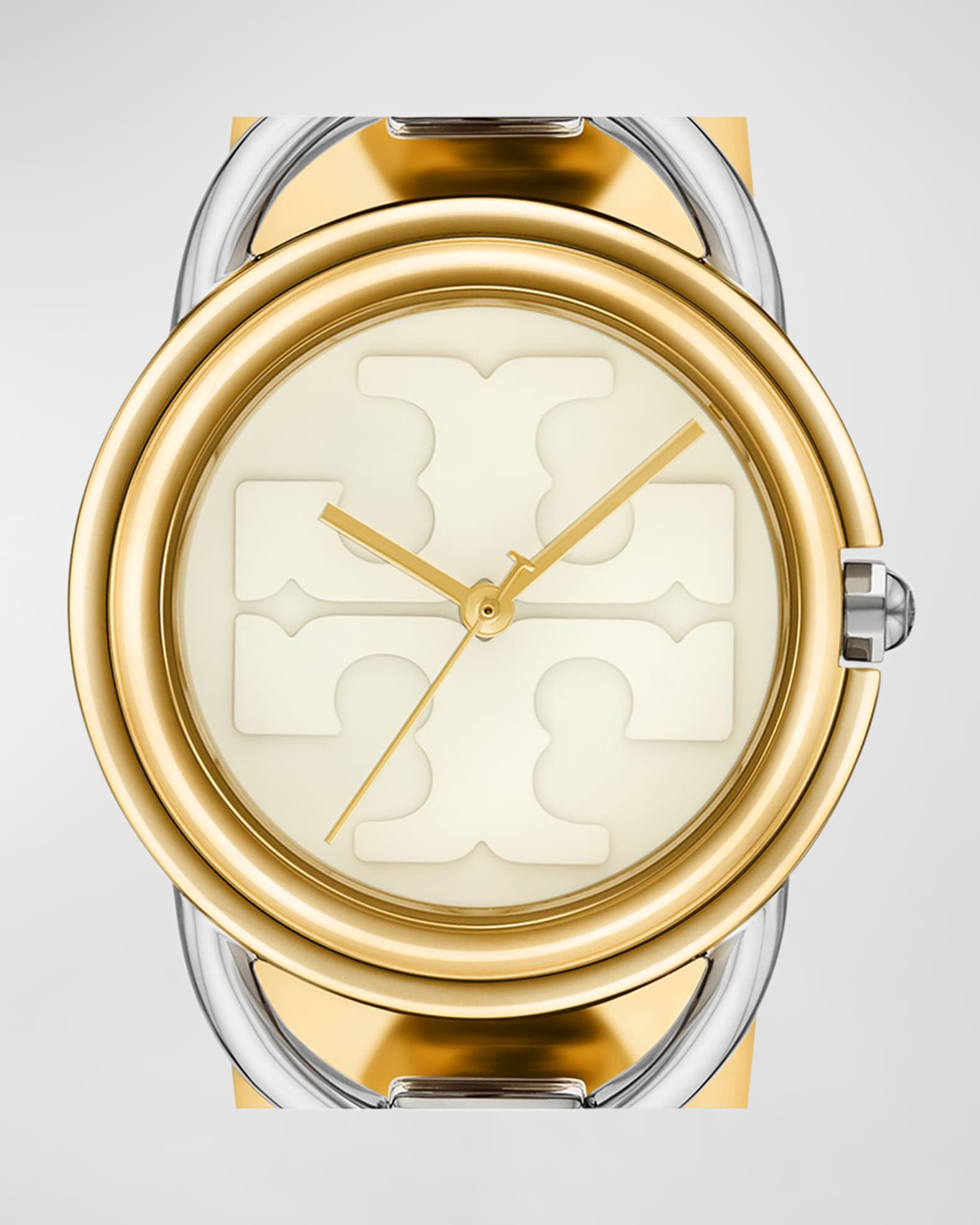 Tory Burch The Miller Watch Gift Set - Luggage Leather and Two-Tone ...