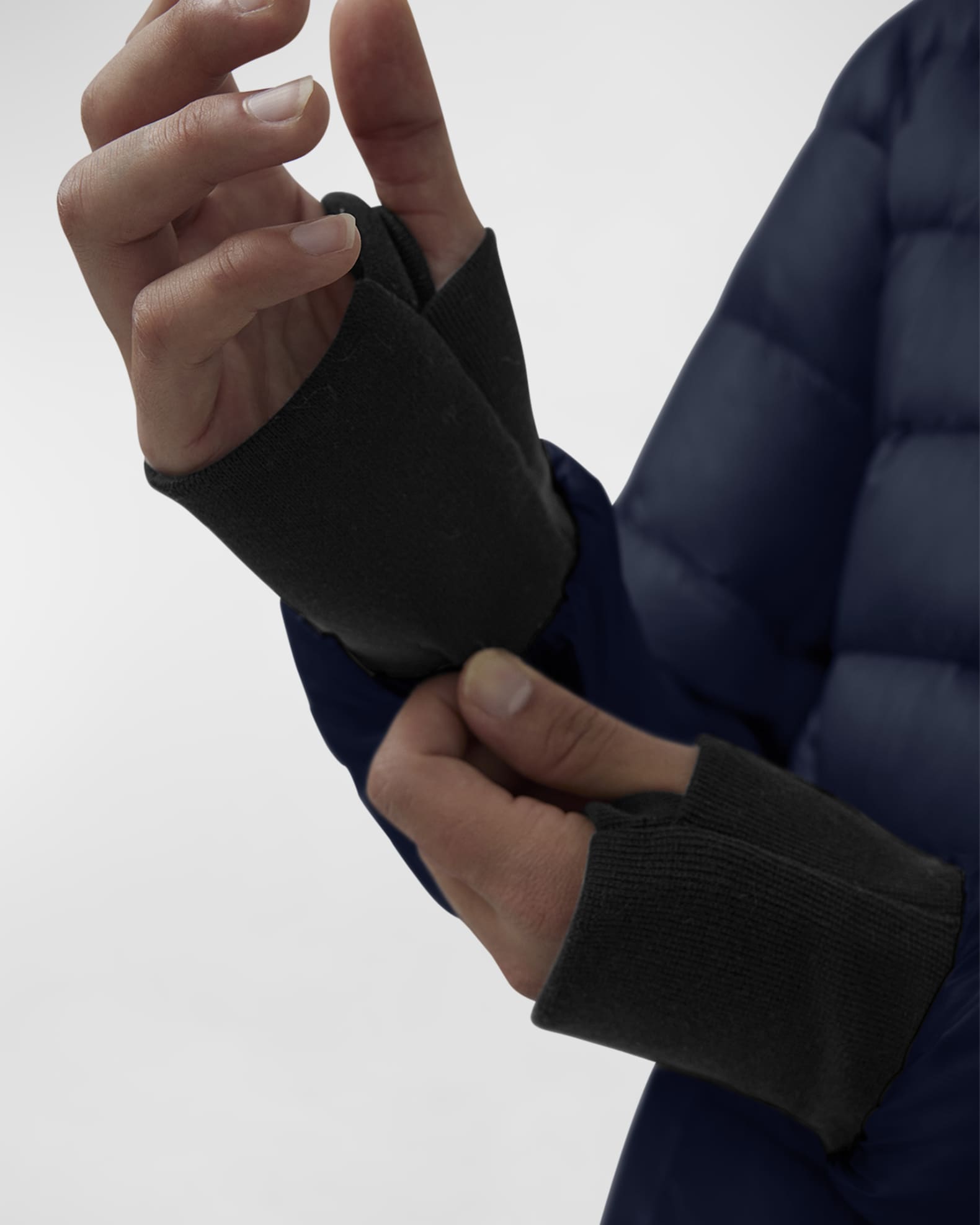 Canada Goose Men's Crofton Hooded Down Bomber Jacket | Neiman Marcus