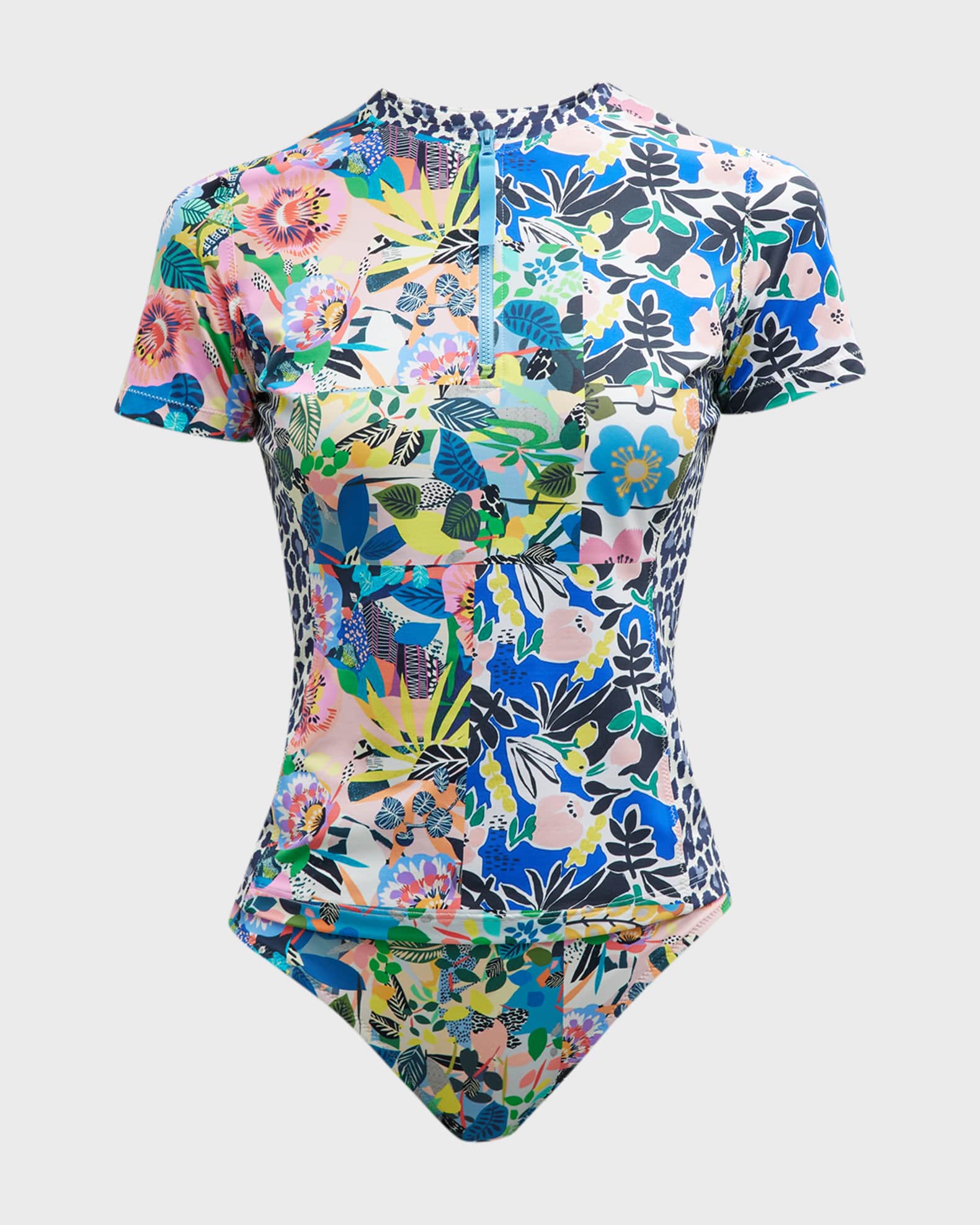 Johnny Was Layla Rashguard Swim Shirt | Neiman Marcus